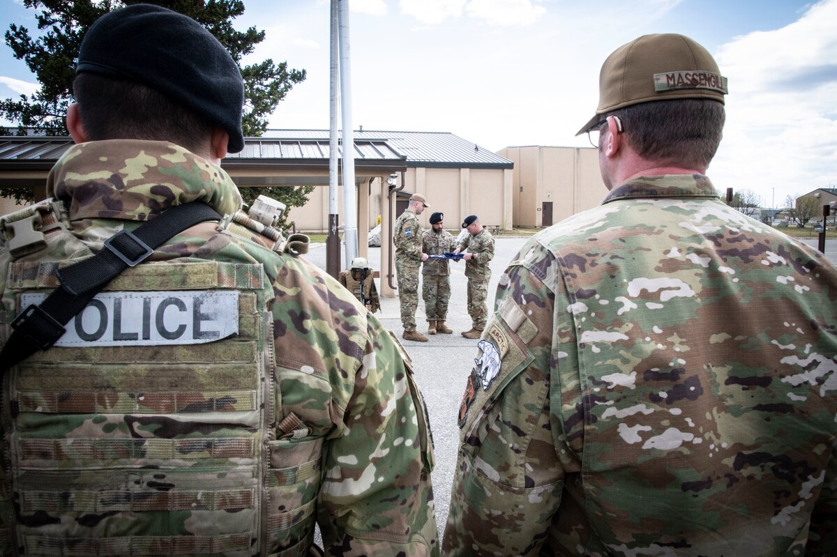 Security Forces Defenders at Clear Space Force Station recognize ...