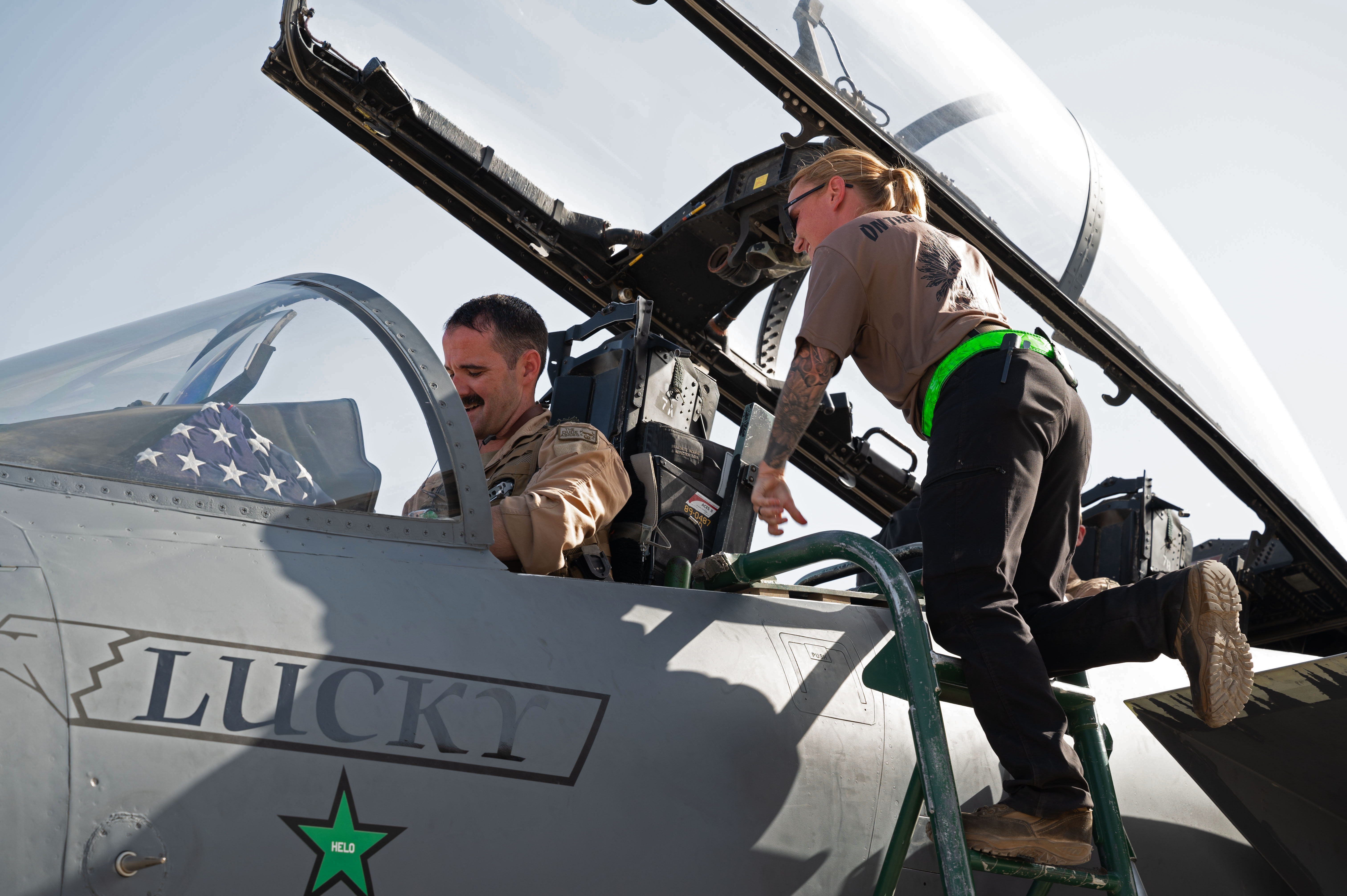 “LUCKY” reaches prestigious milestone > U.S. Air Forces Central > News