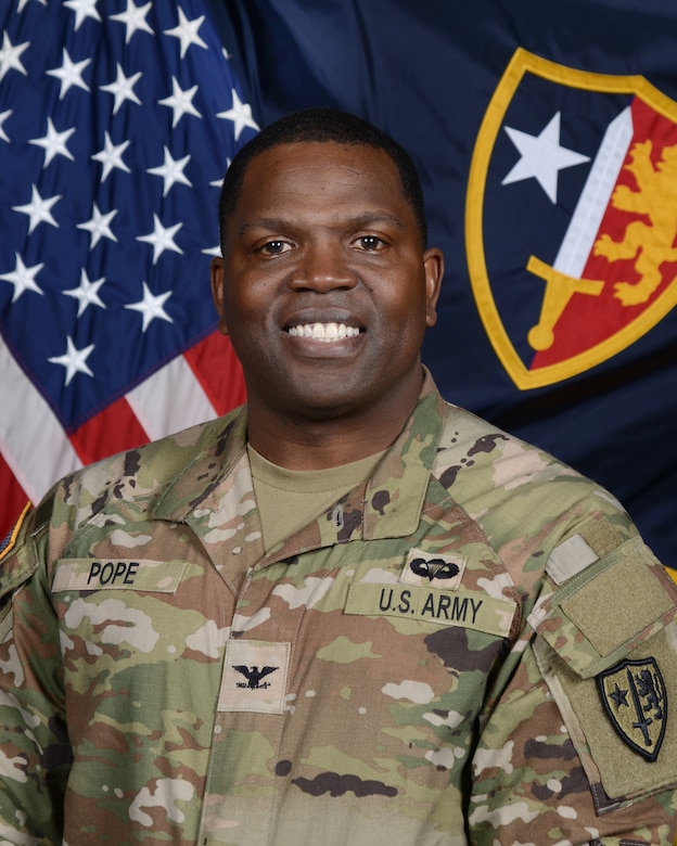 COL Jeremiah D. Pope > United States Army NATO > Article Display