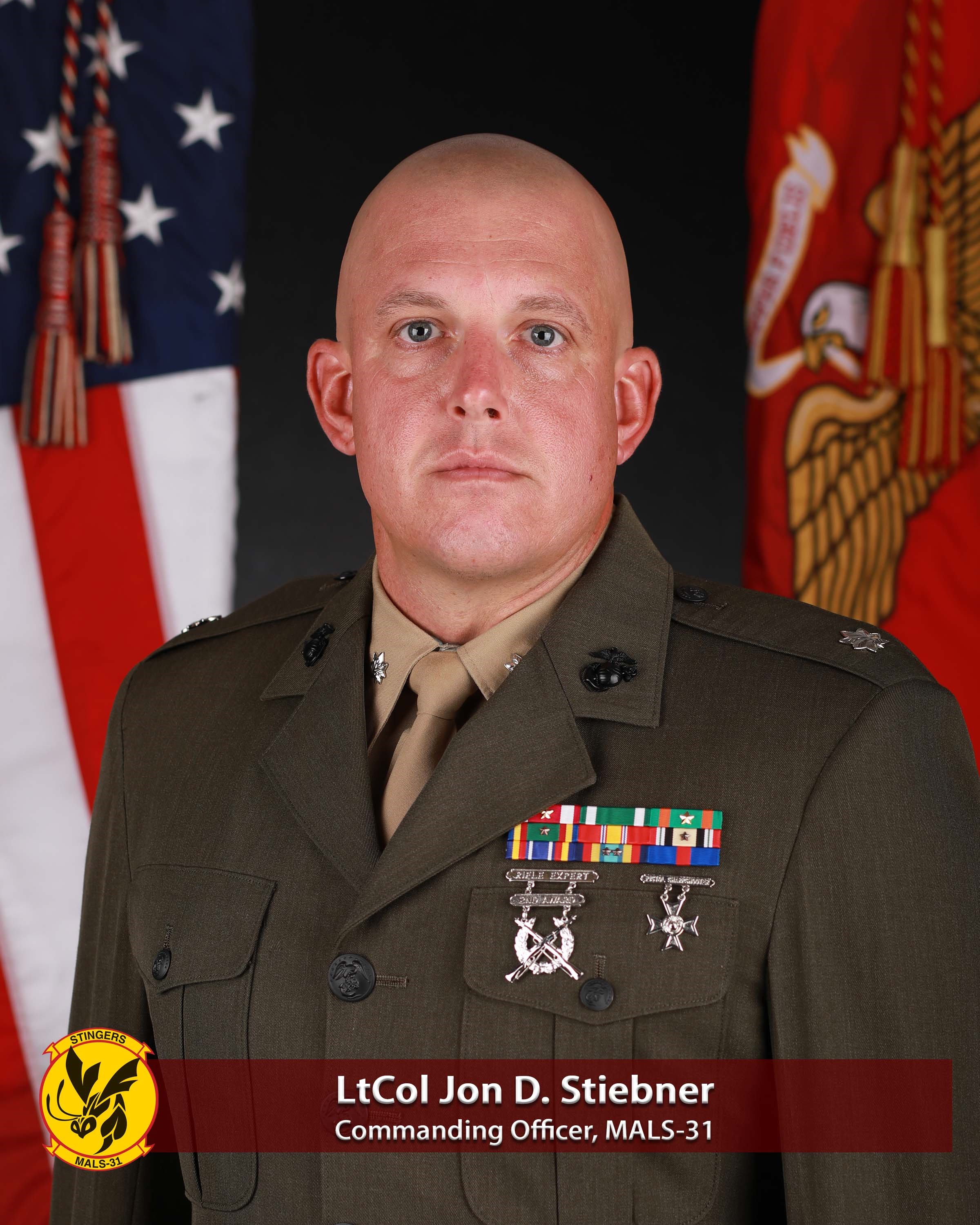 Lieutenant Colonel Jon D. Stiebner > 2nd Marine Aircraft Wing > Command ... Lieutenant Colonel Jon D. Stiebner > 2nd Marine Aircraft Wing > Command ...