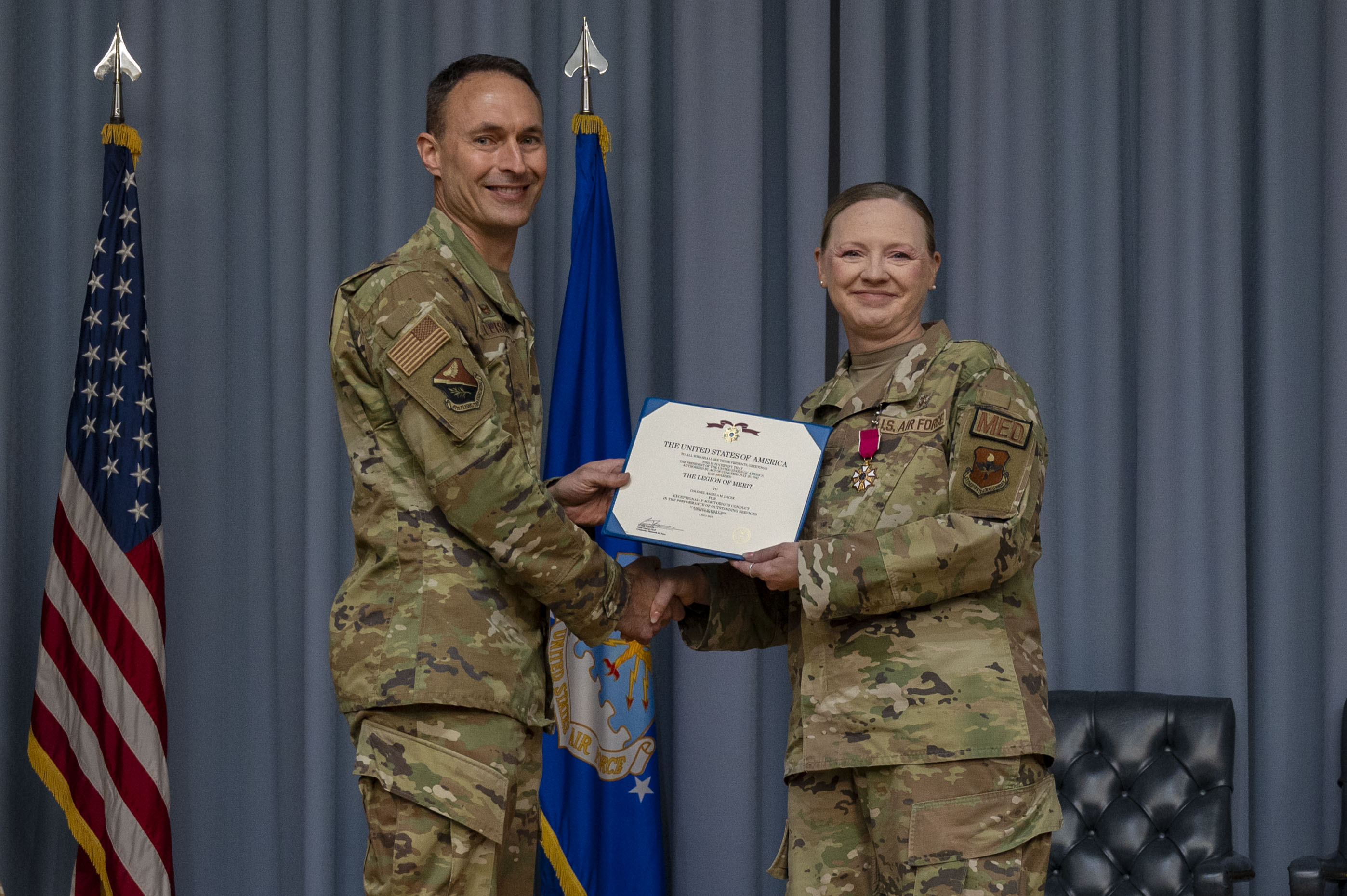 47th Medical Group welcomes new commander > Air Education and Training Command > Article Display