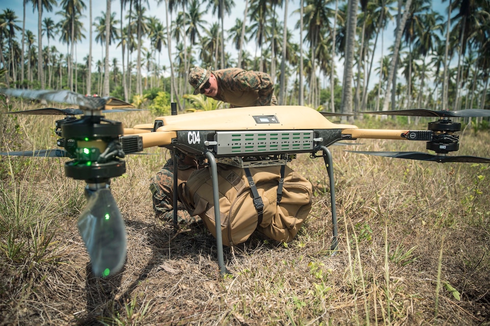 CLB-15 Marines Innovate Tactical Resupply with Unmanned Aircraft in the ...
