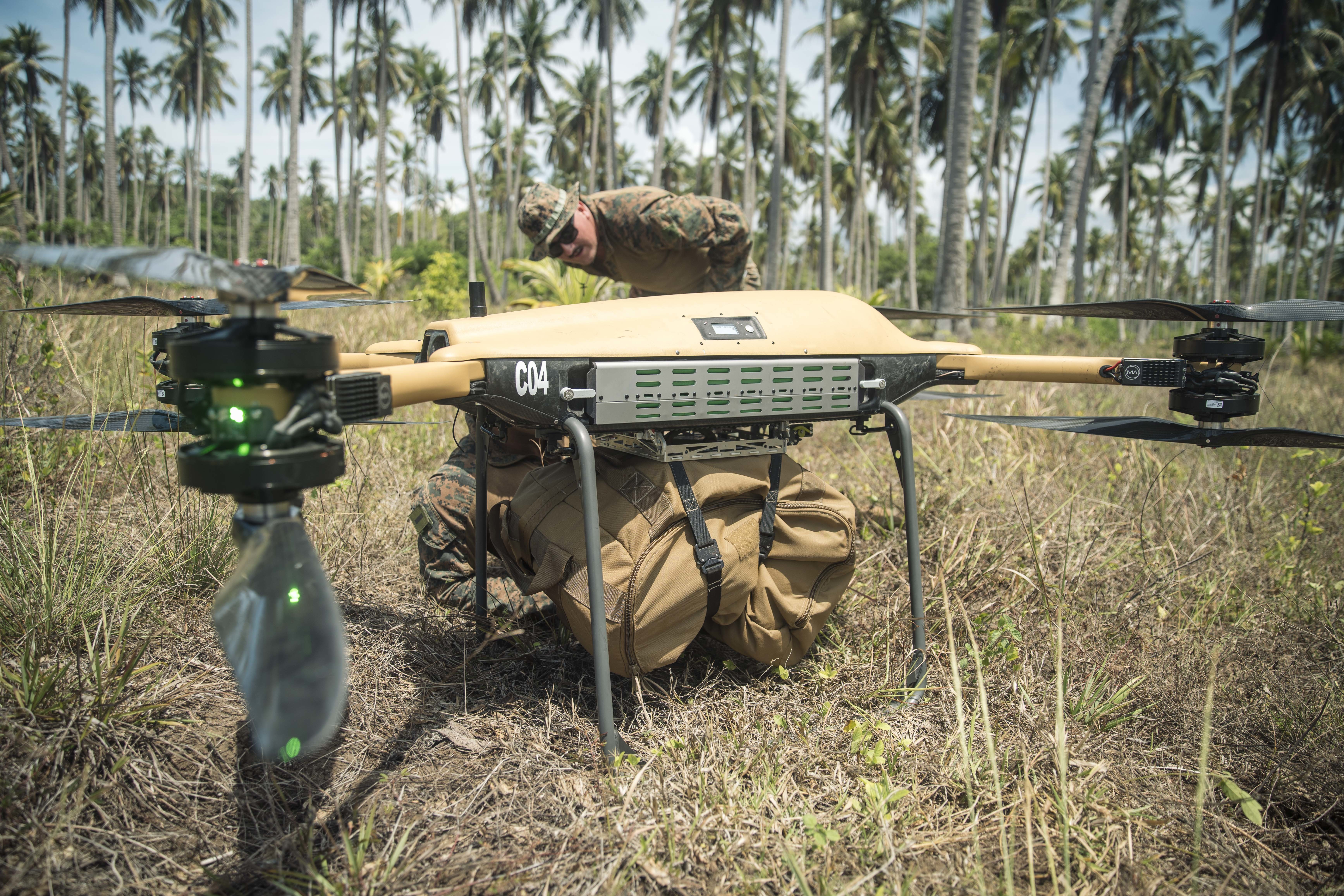 CLB-15 Marines Innovate Tactical Resupply with Unmanned Aircraft in the ...