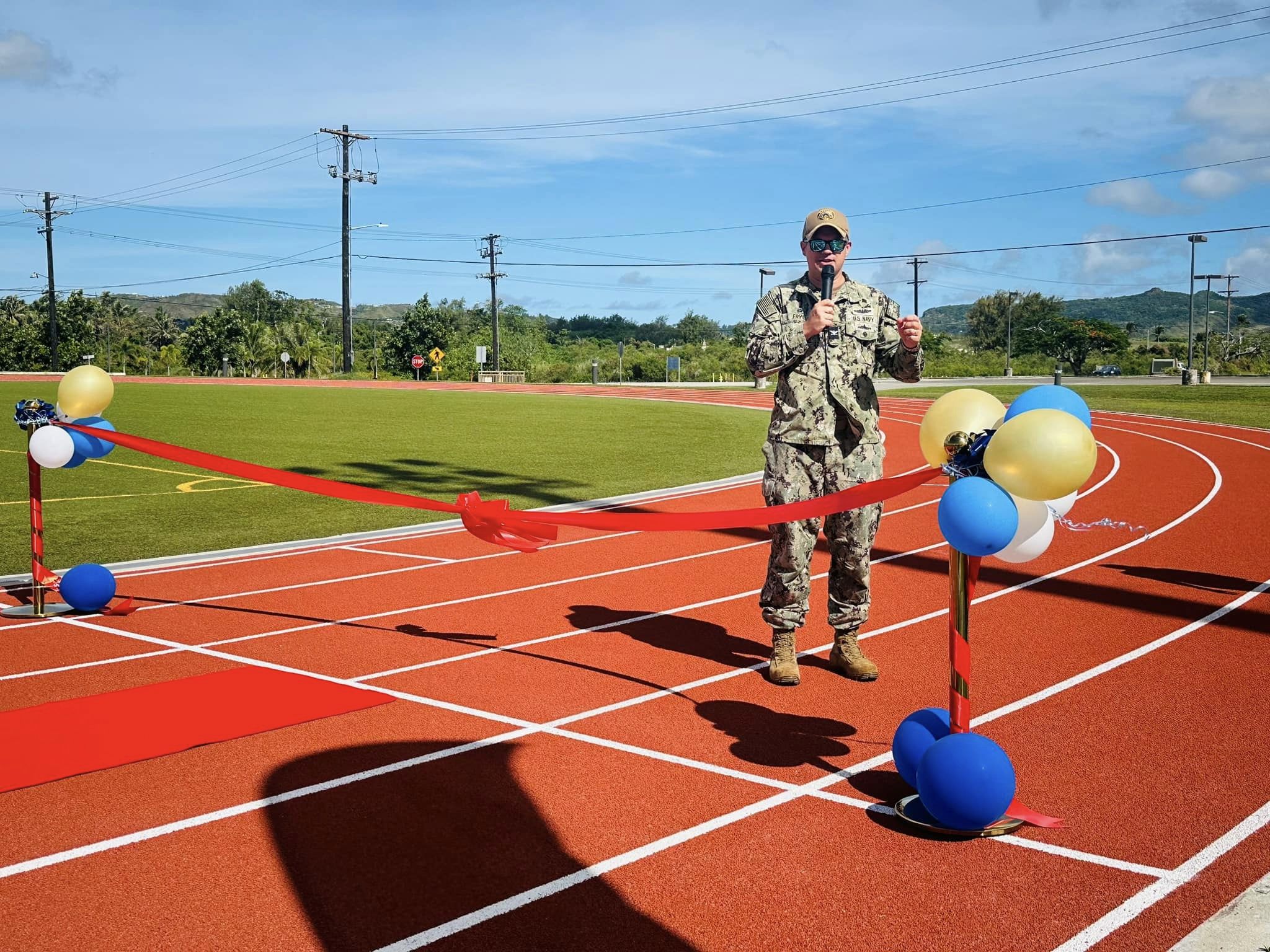 NBG Reopens CKFC Track and Field > Commander, Joint Region Marianas > News