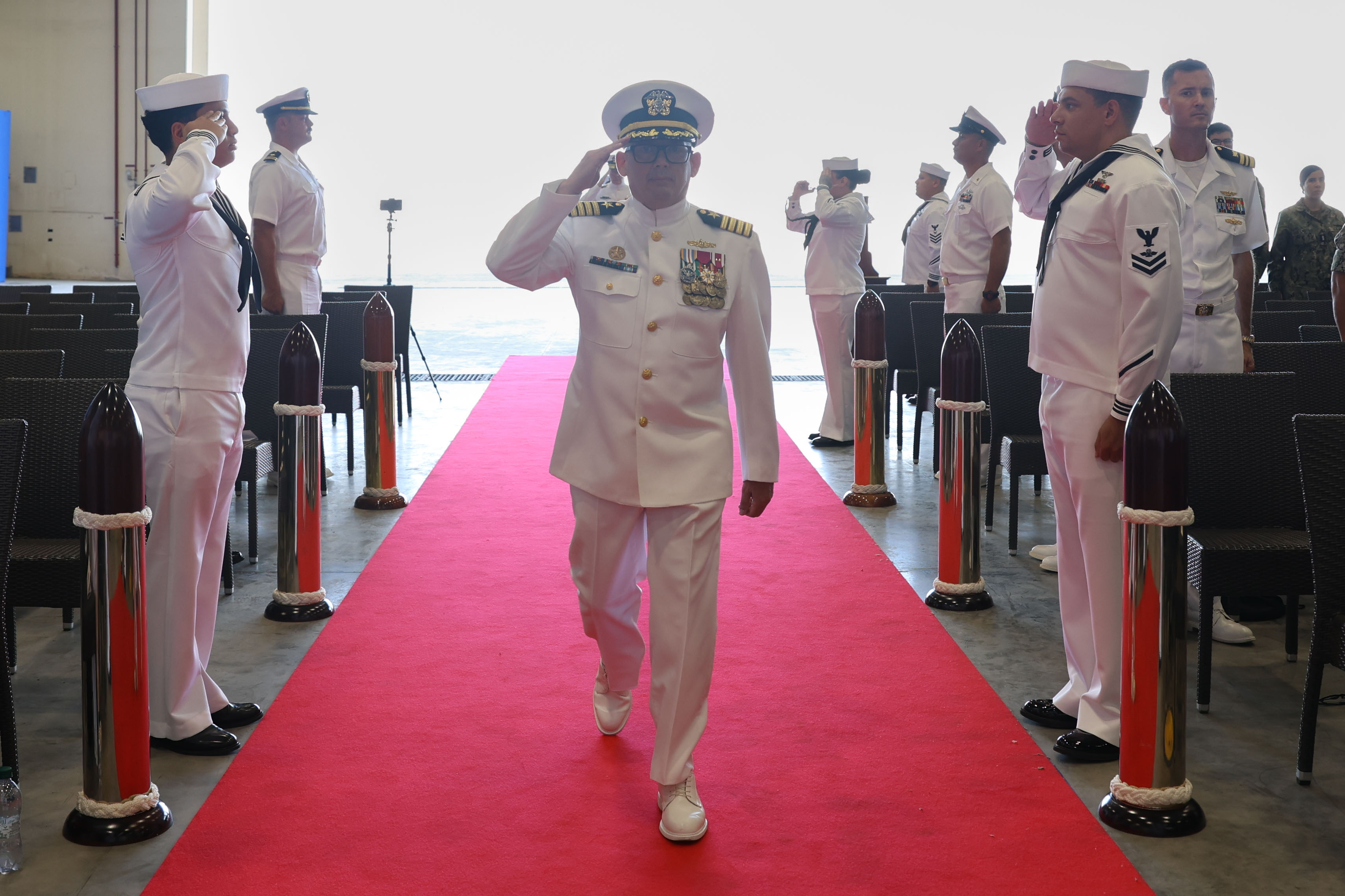 Commander, Task Force 63 Conducts a Change of Command Ceremony > U.S ...