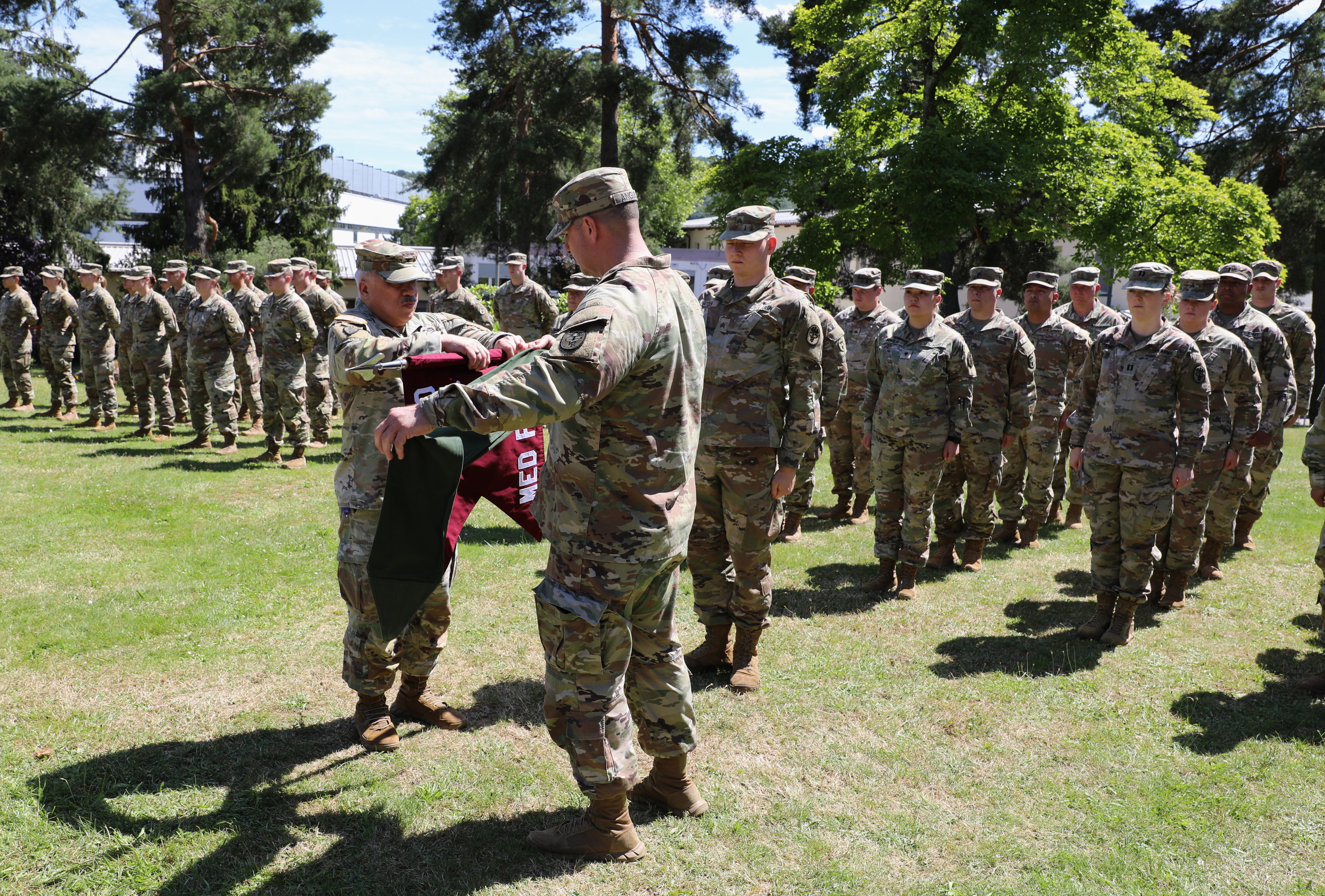 7451st Medical Operational Readiness Unit takes charge of Deployed ...