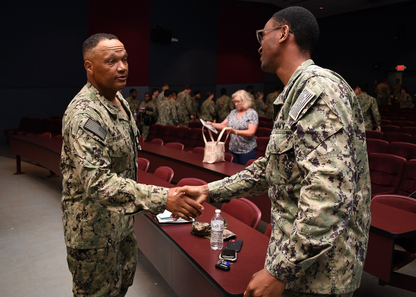 FLTCM Delbert Terrell Visits Pax River, Discusses Personnel Matters ...