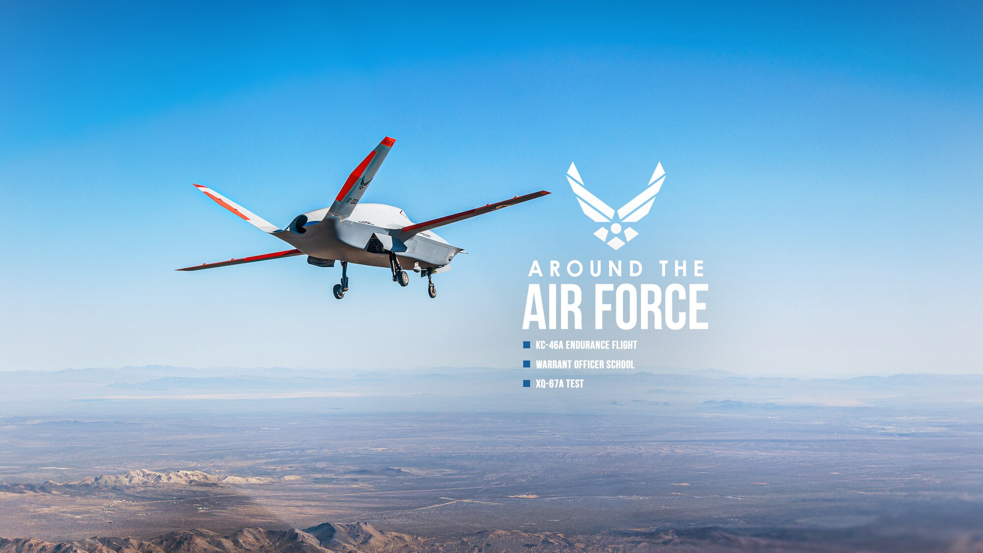 Around the Air Force: KC-46A Endurance Flight, Warrant Officer School ...