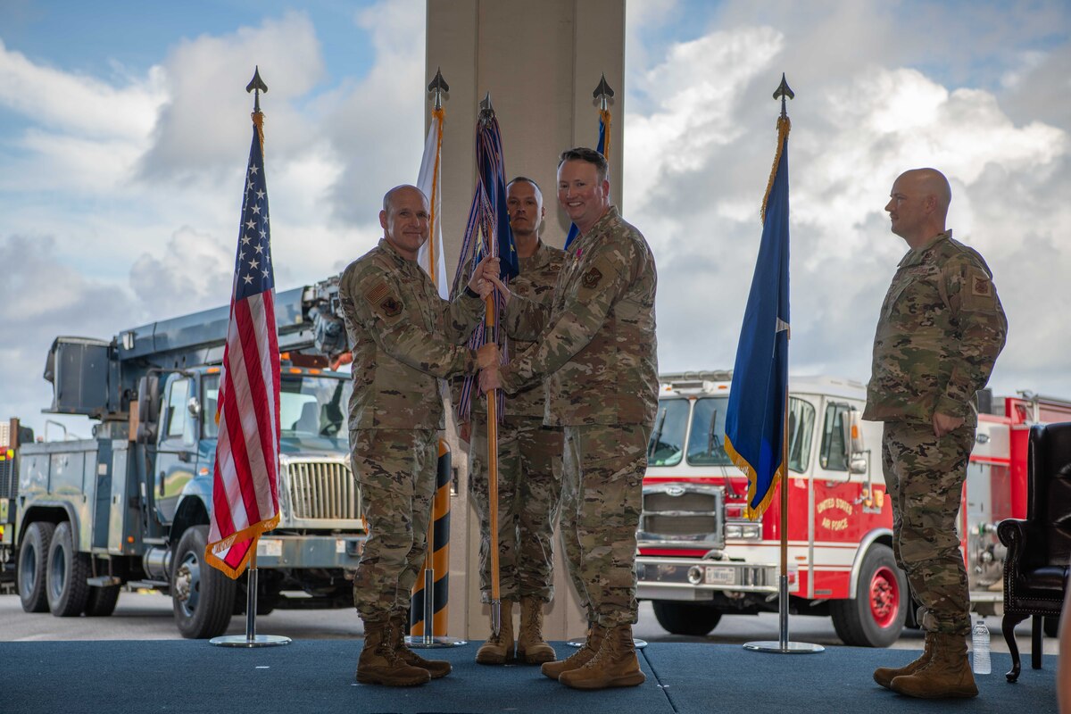 18th CEG Change of Command > Kadena Air Base > News