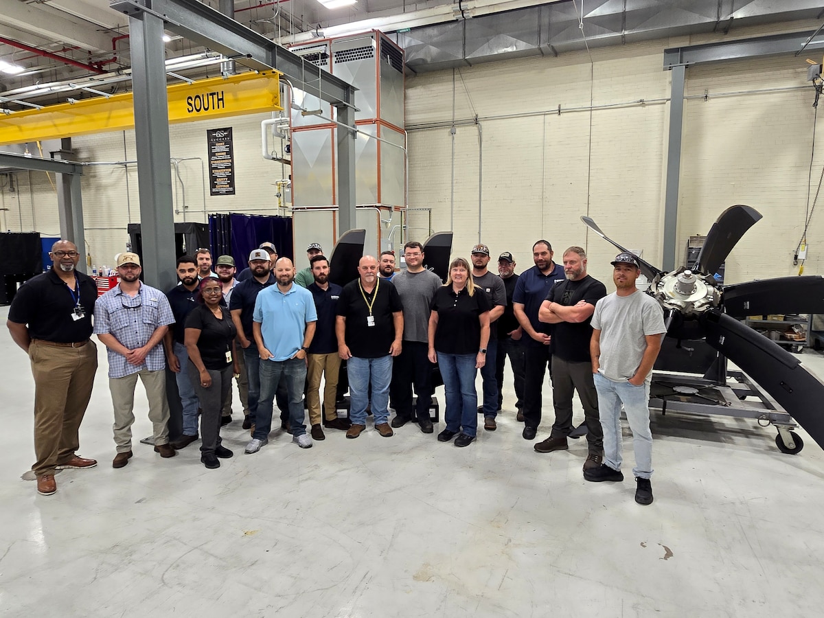WR-ALC achieves Dowty Propellers Repair Facility Milestone > Robins Air ...