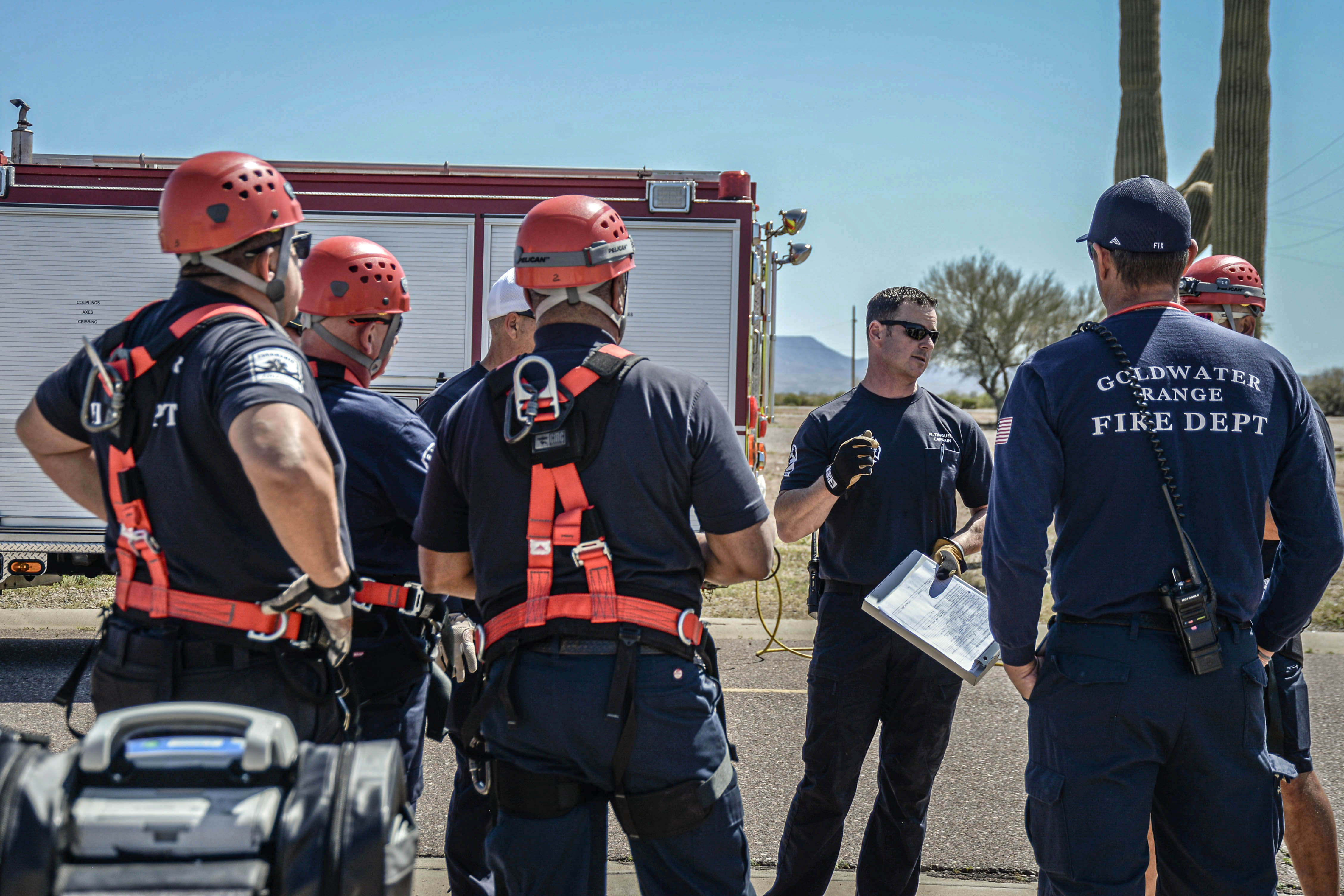 Air Force Contracted Fire Department Lends Helping Hand to Gila Bend ...