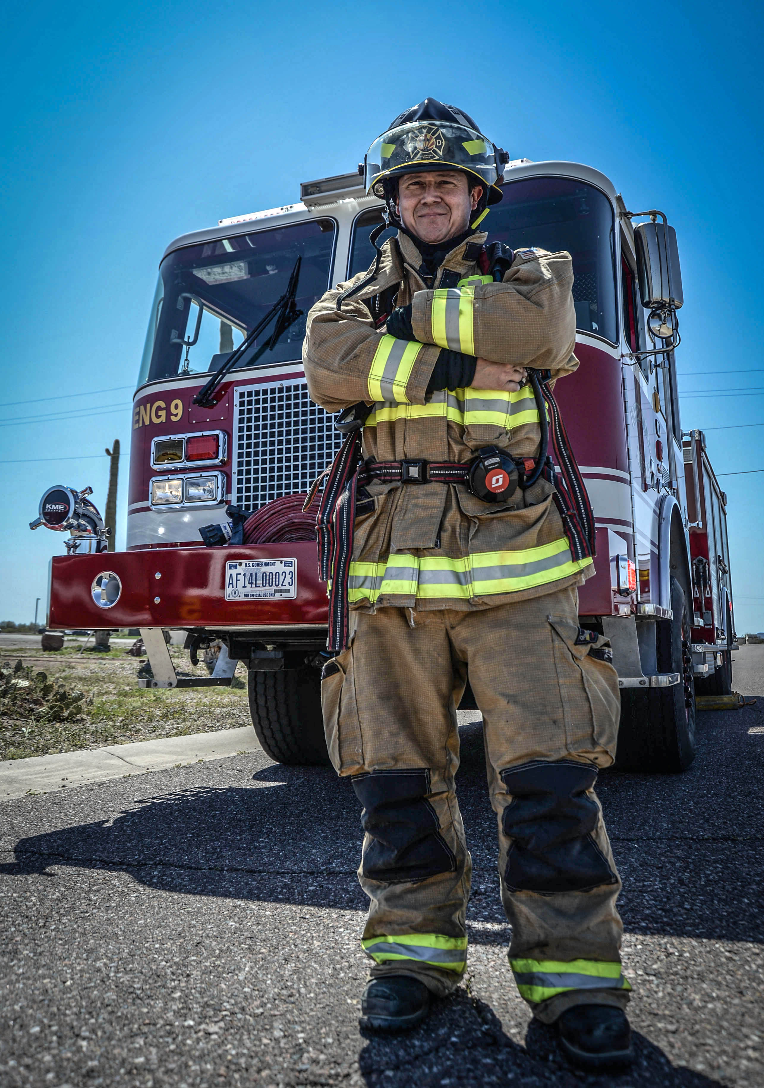 Air Force Contracted Fire Department Lends Helping Hand to Gila Bend ...
