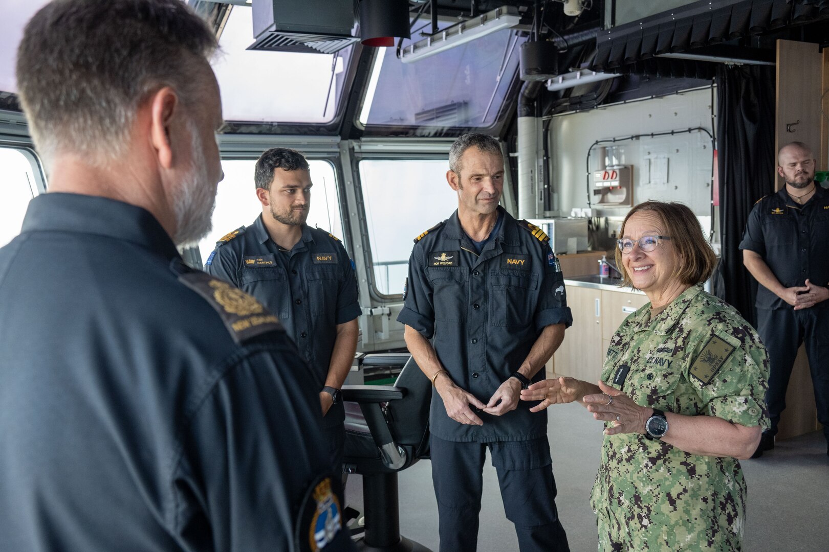 Chief of Naval Operations, Master Chief Pettry Officer of Navy Attend ...