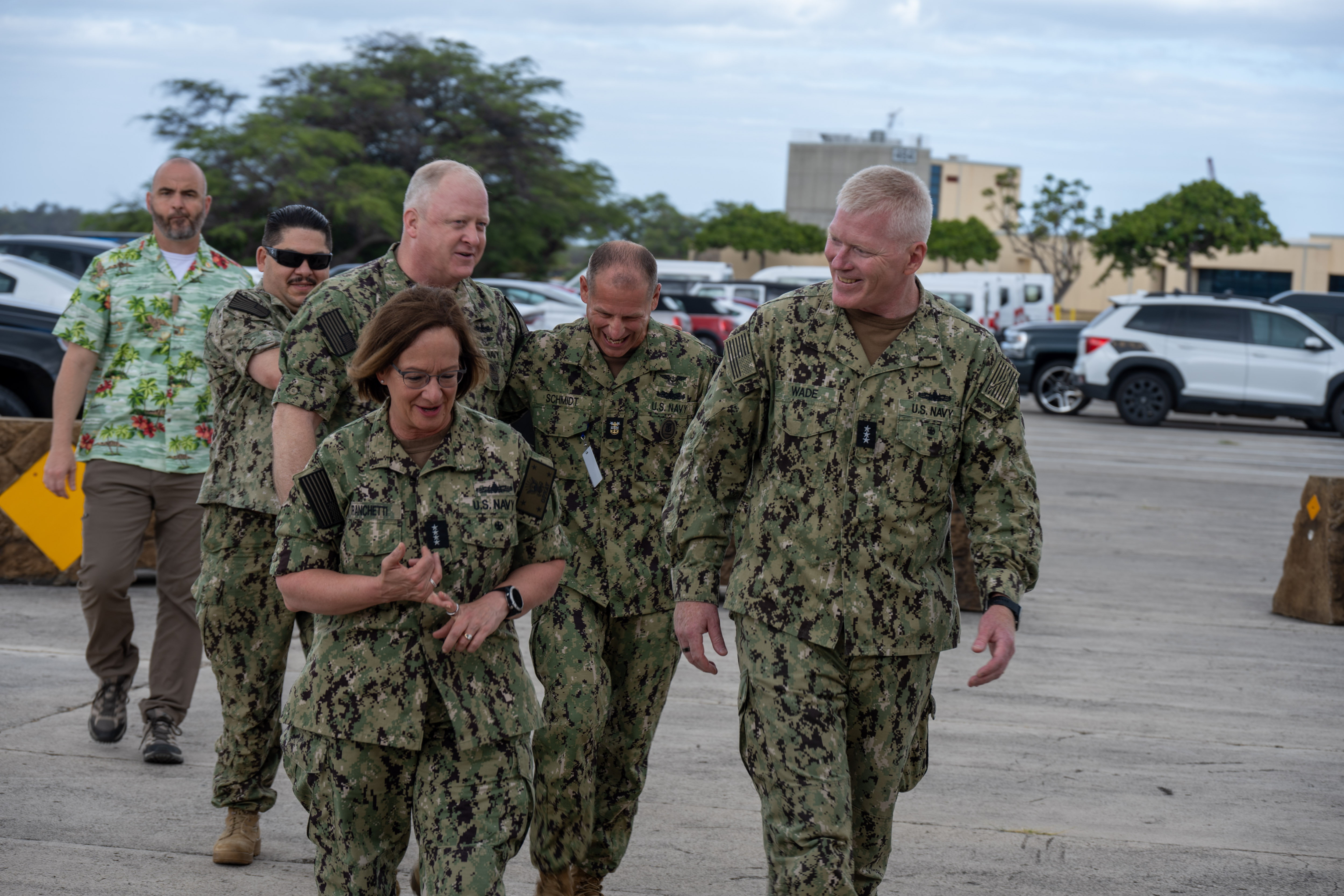 Chief of Naval Operations, Master Chief Pettry Officer of Navy Attend ...