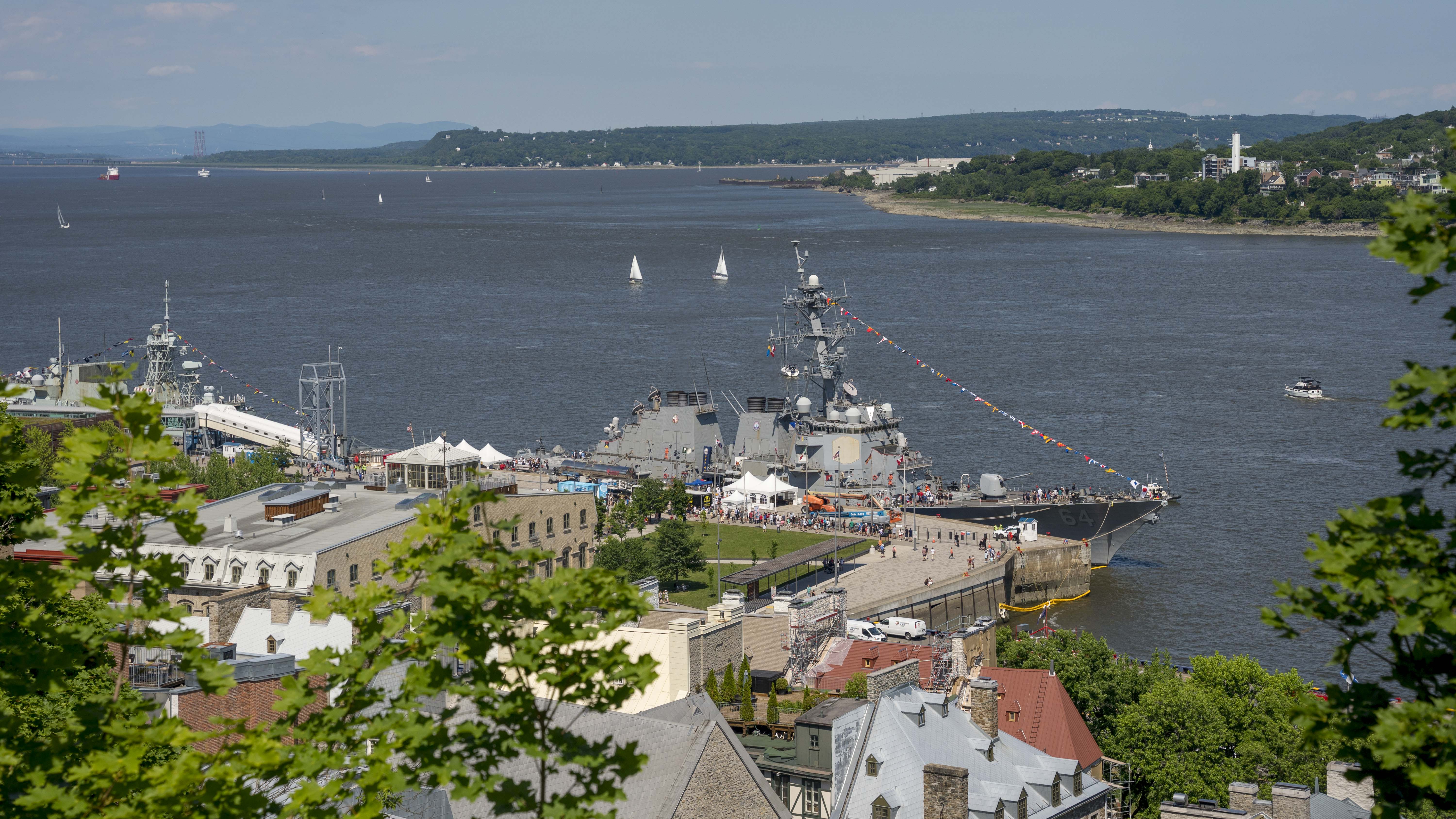USS Carney visits Québec, Highlights Maritime Security and Partnerships ...
