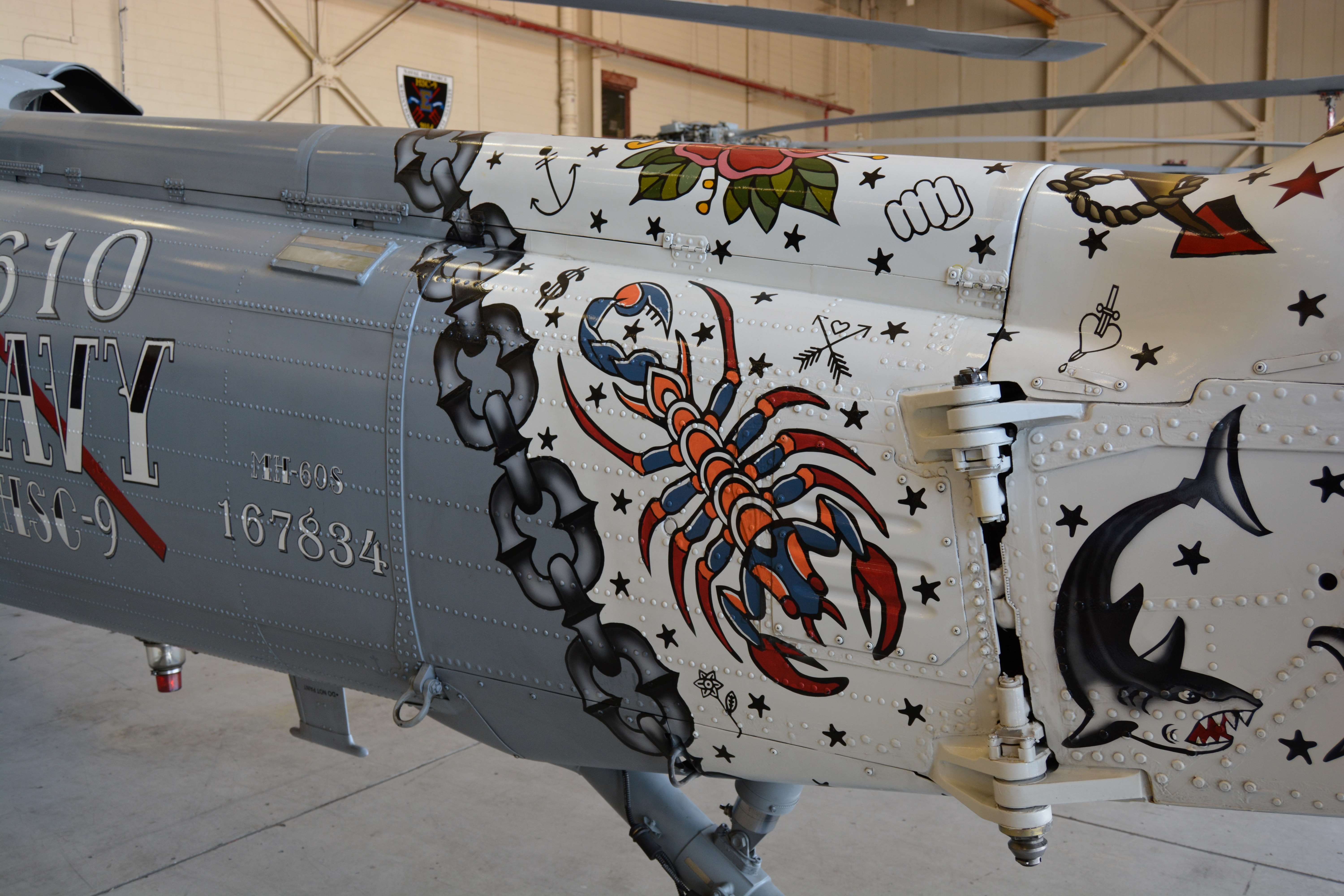 HSC-9 Fuses Naval Tradition and Modern Trends on Ceremonial Aircraft ...