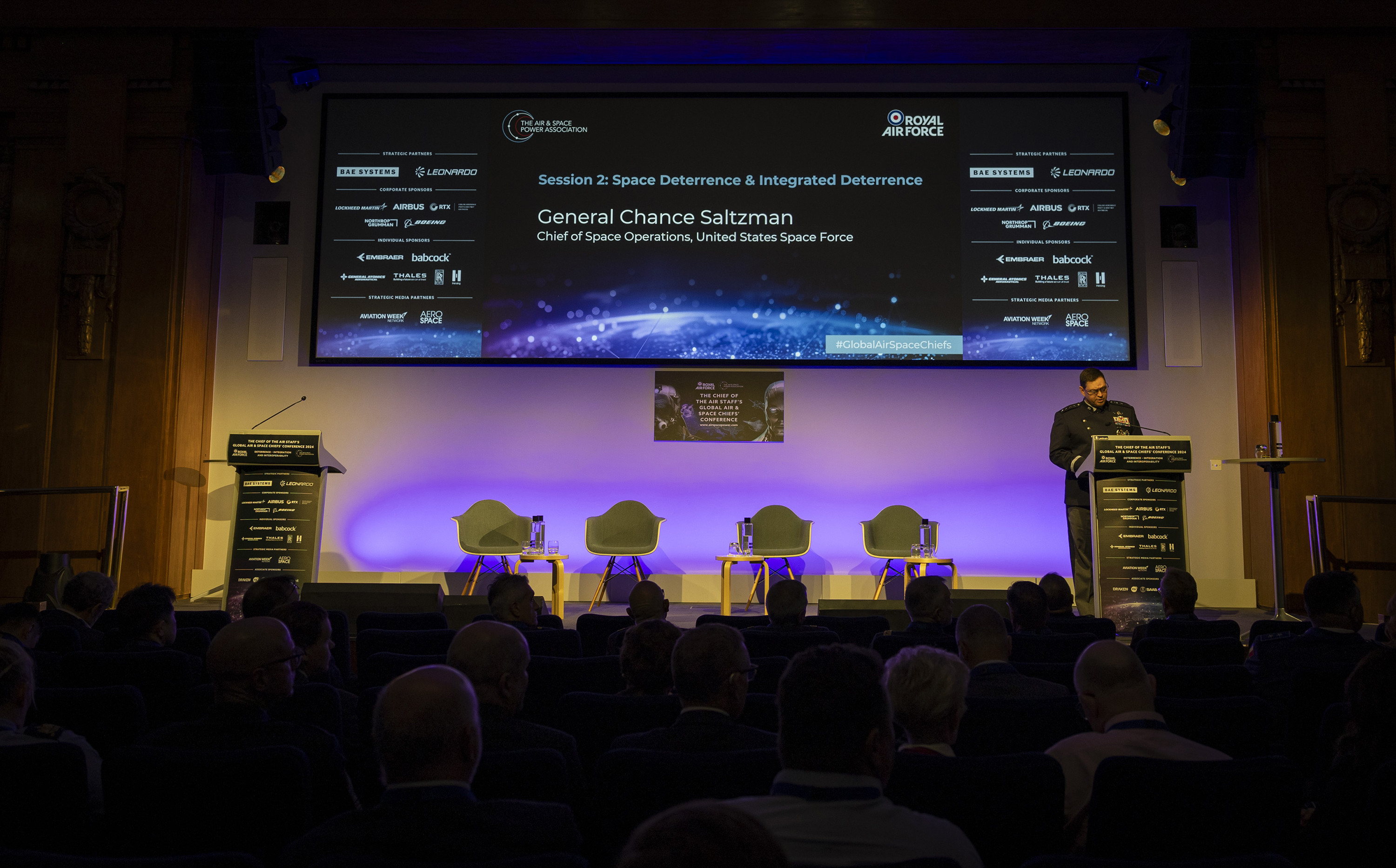 Chief of Space Operations advocates refocus on integrated defense at ...
