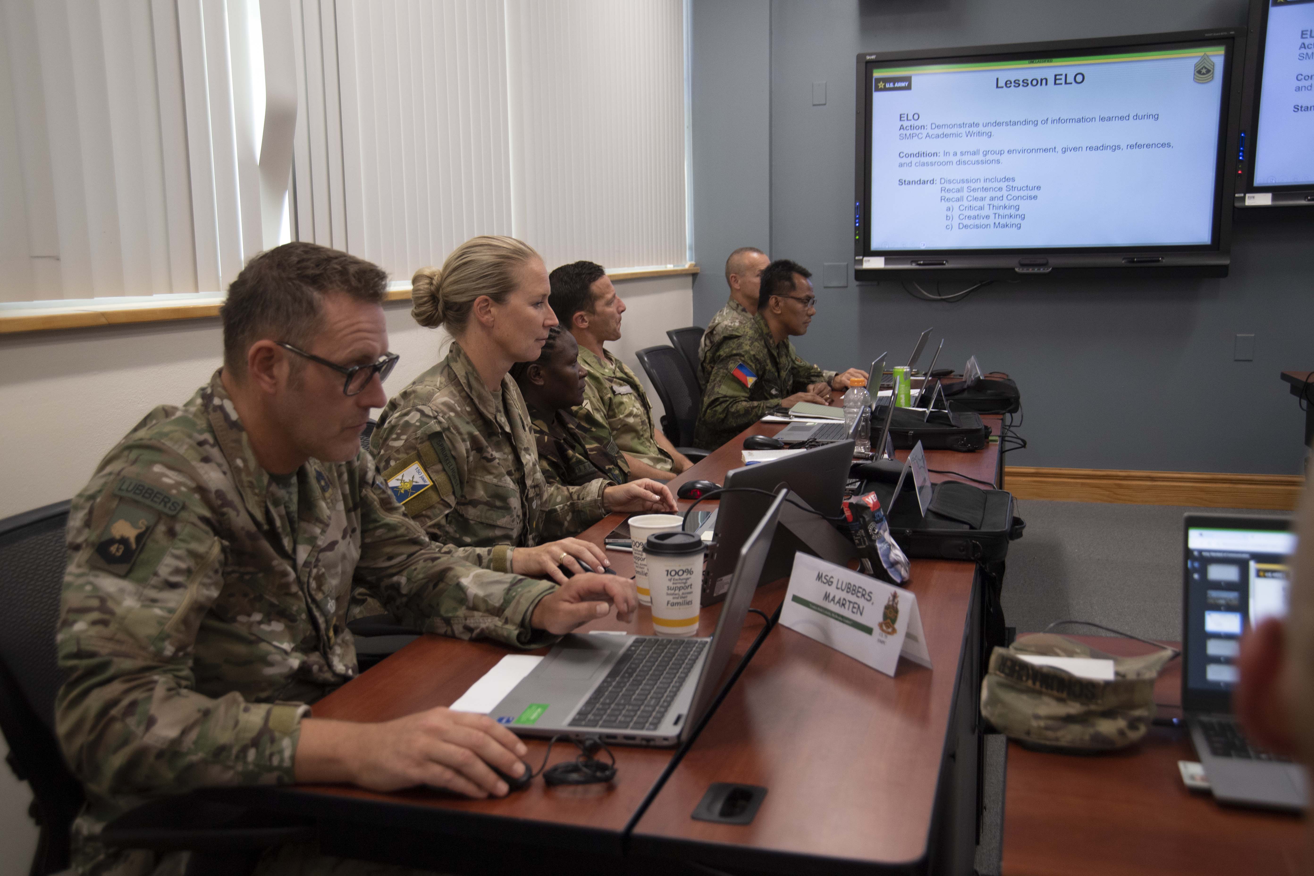 Class 75 International Students Tackle Challenges > The NCO Leadership ...