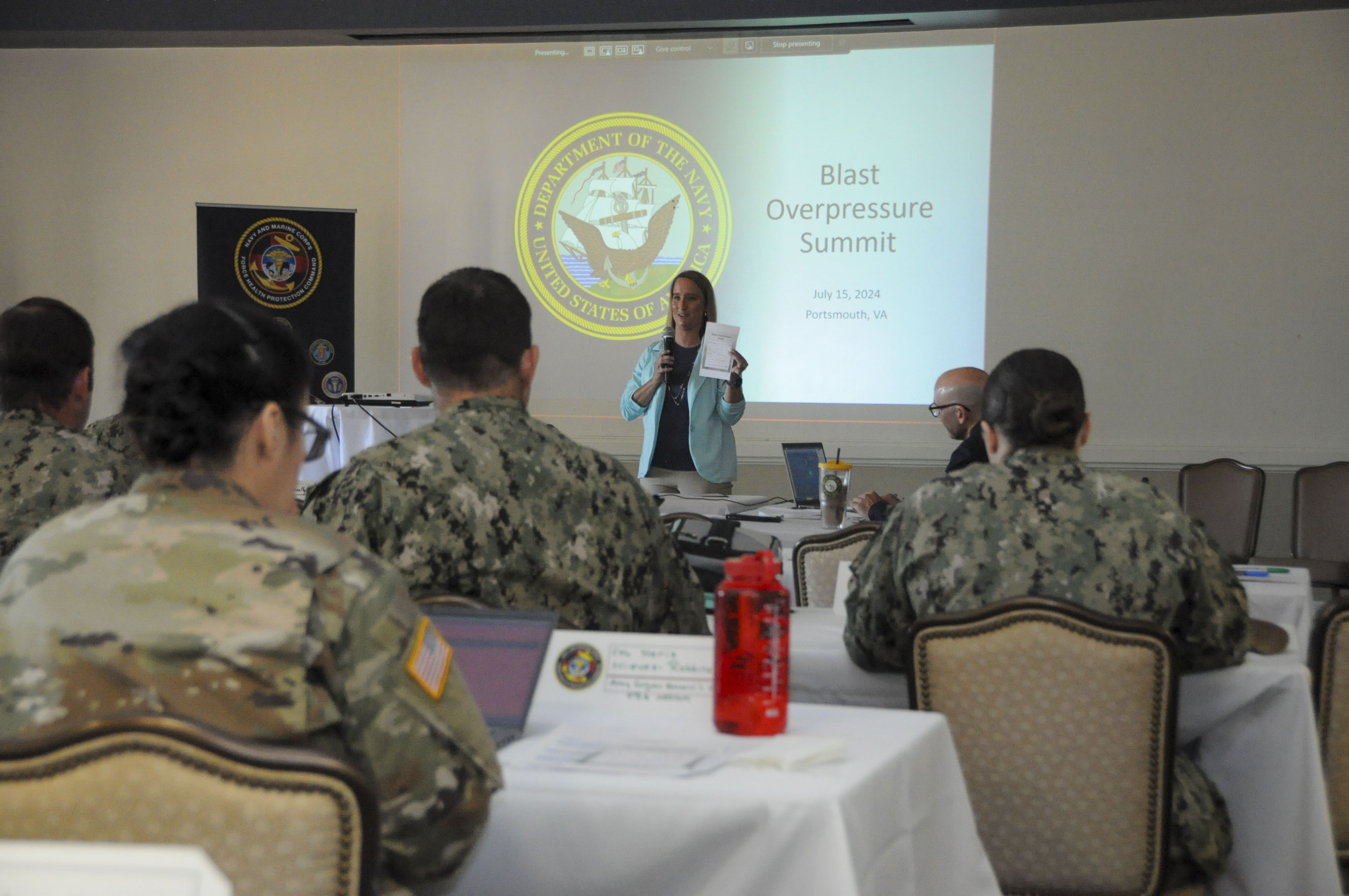 Protecting Warfighters: Navy Hosts Summit On Blast Overpressure Safety ...