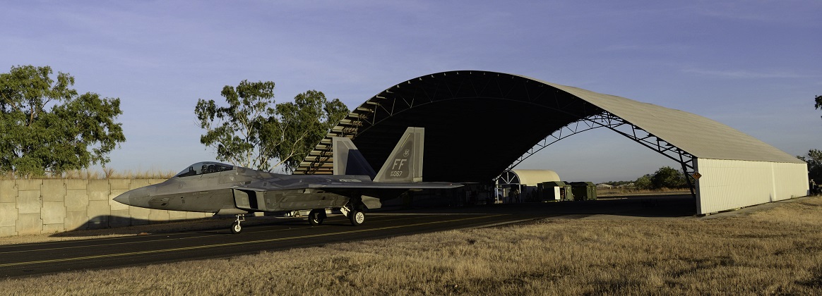 USAF F-22A Raptors take-off for Exercise Pitch Black 2024 for large ...