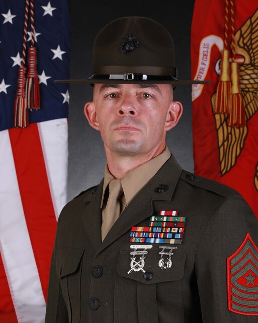 Sergeant Major James P. McCord > Marine Corps Recruit Depot, Parris ...