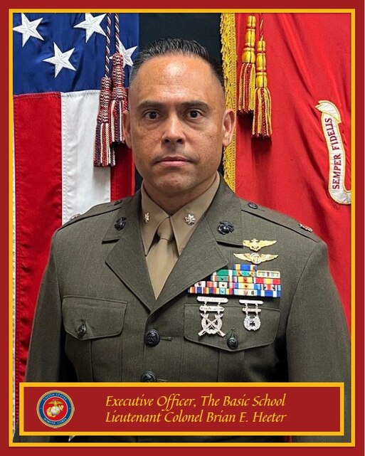 Lieutenant Colonel Heeter, Brian E. > Training Command > Biography
