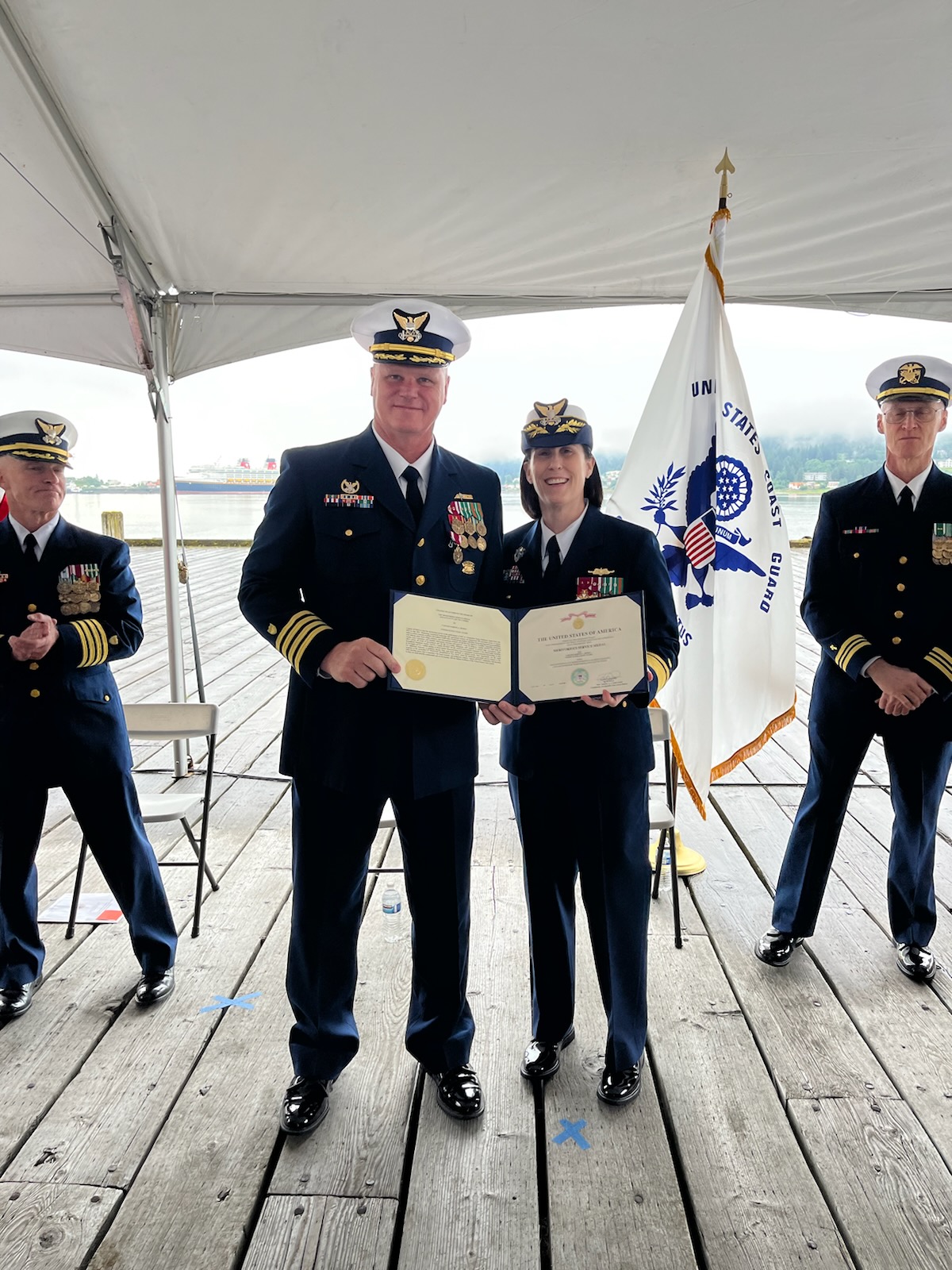 Coast Guard Sector Southeast Alaska holds Change of Command ceremony ...