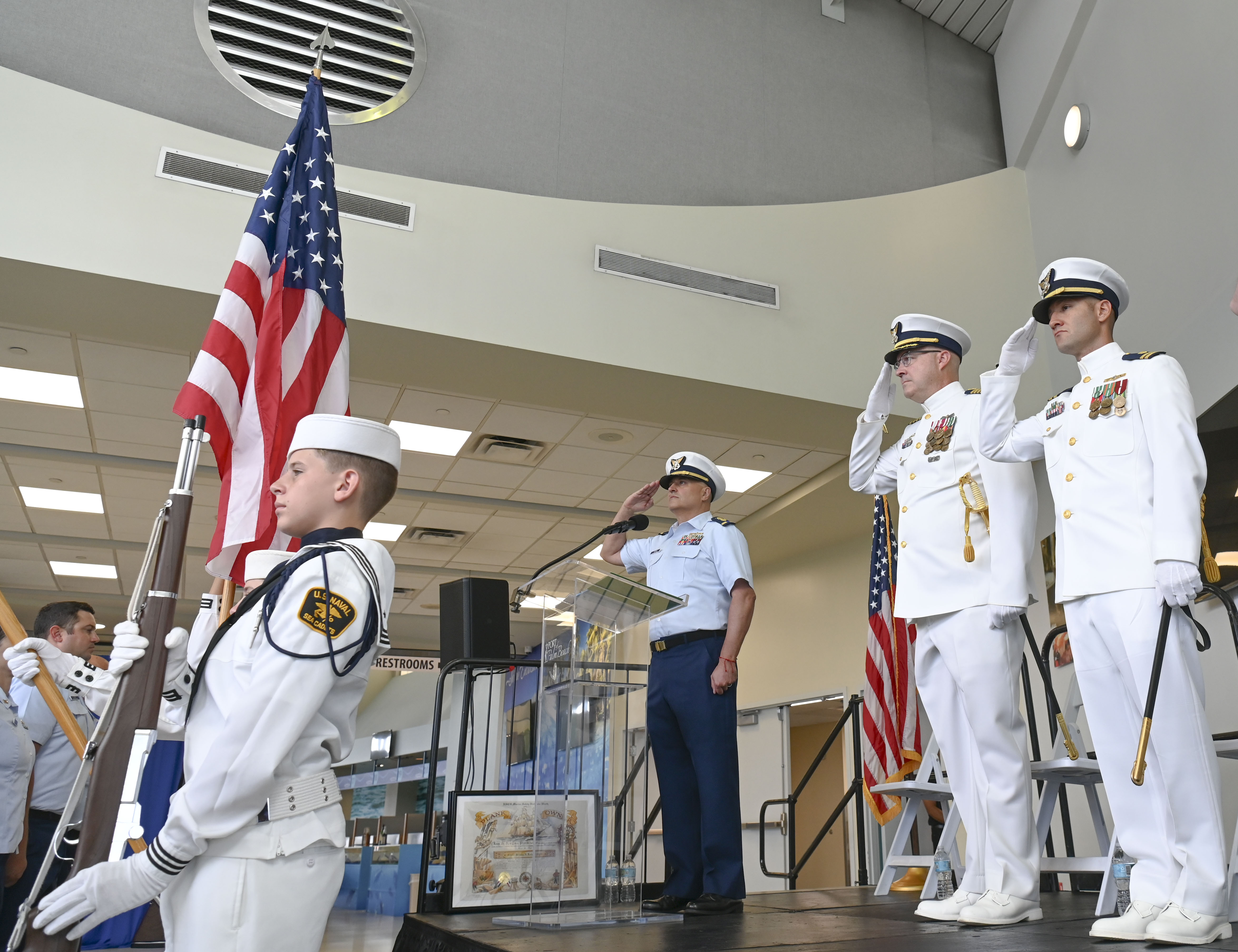 Coast Guard holds commissioning ceremony for Marine Safety Unit Lake ...