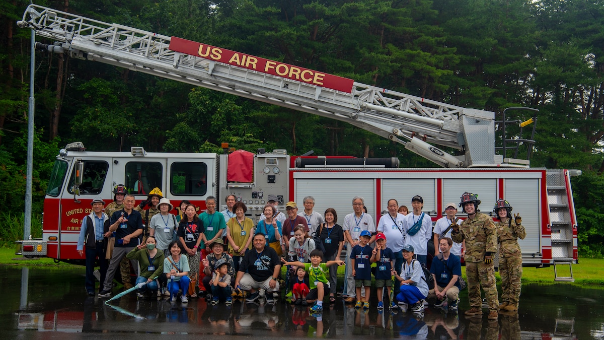 Misawa Friendship Tour: Fire Department > Misawa Air Base > Article Display