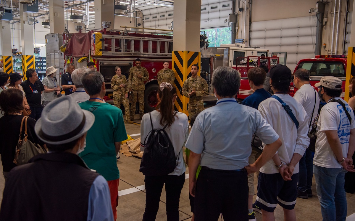 Misawa Friendship Tour: Fire Department > Misawa Air Base > Article Display