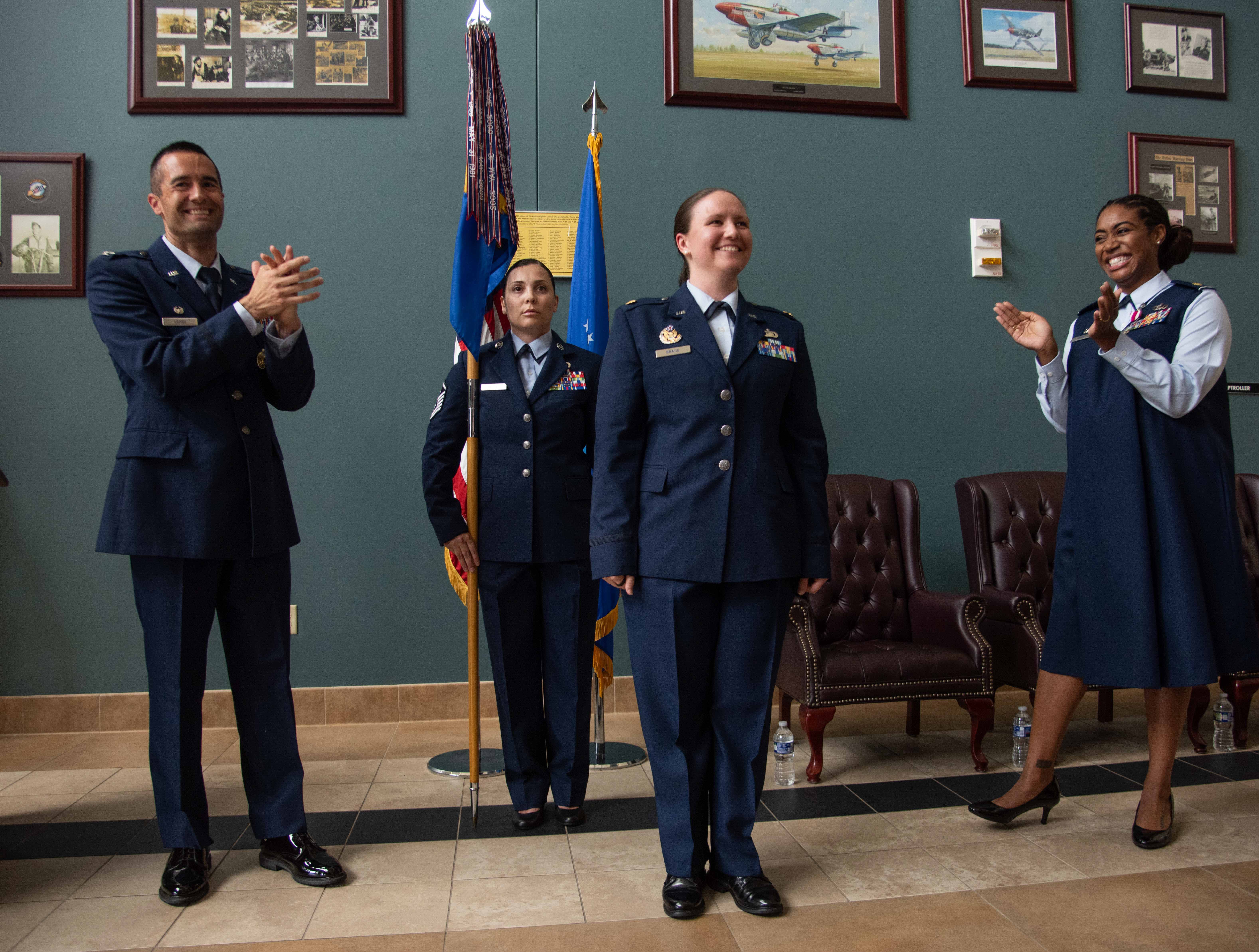 4th Comptroller Squadron holds change of command ceremony > Seymour Johnson Air Force Base ...