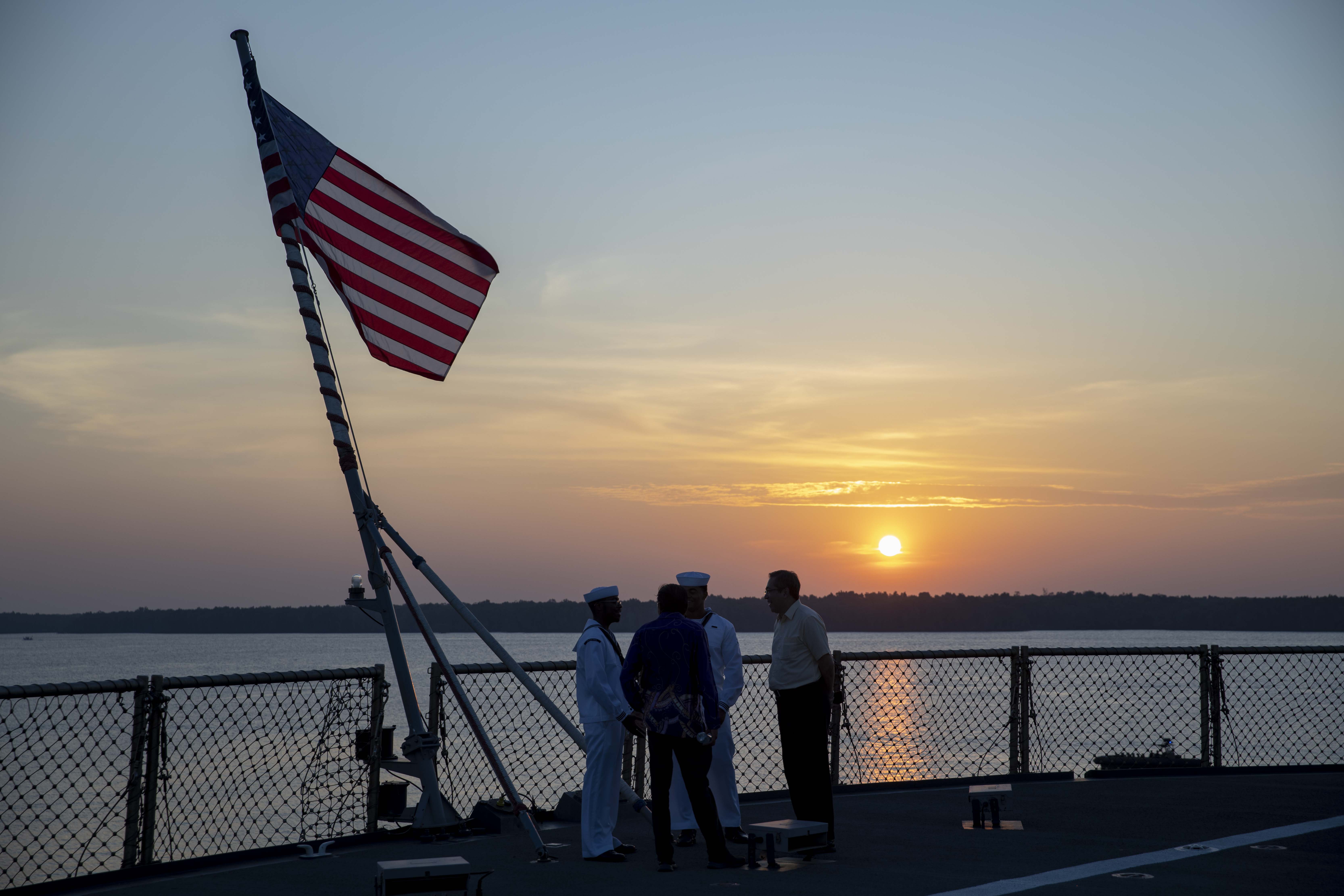C7f And Uss Blue Ridge Host Reception In Malaysia
