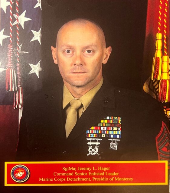 Sergeant Major Jeremy L. Hager > Training Command > Biography