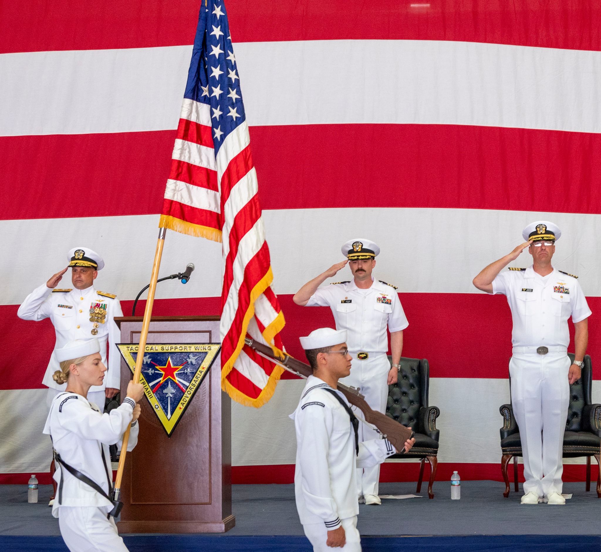 Commander, Tactical Support Wing Holds Change of Command Ceremony ...