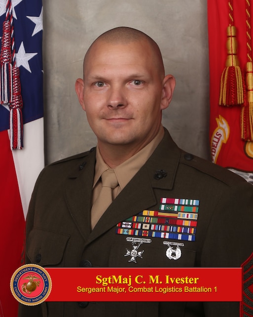 Sergeant Major Christopher M. Ivester > 1st Marine Logistics Group ...