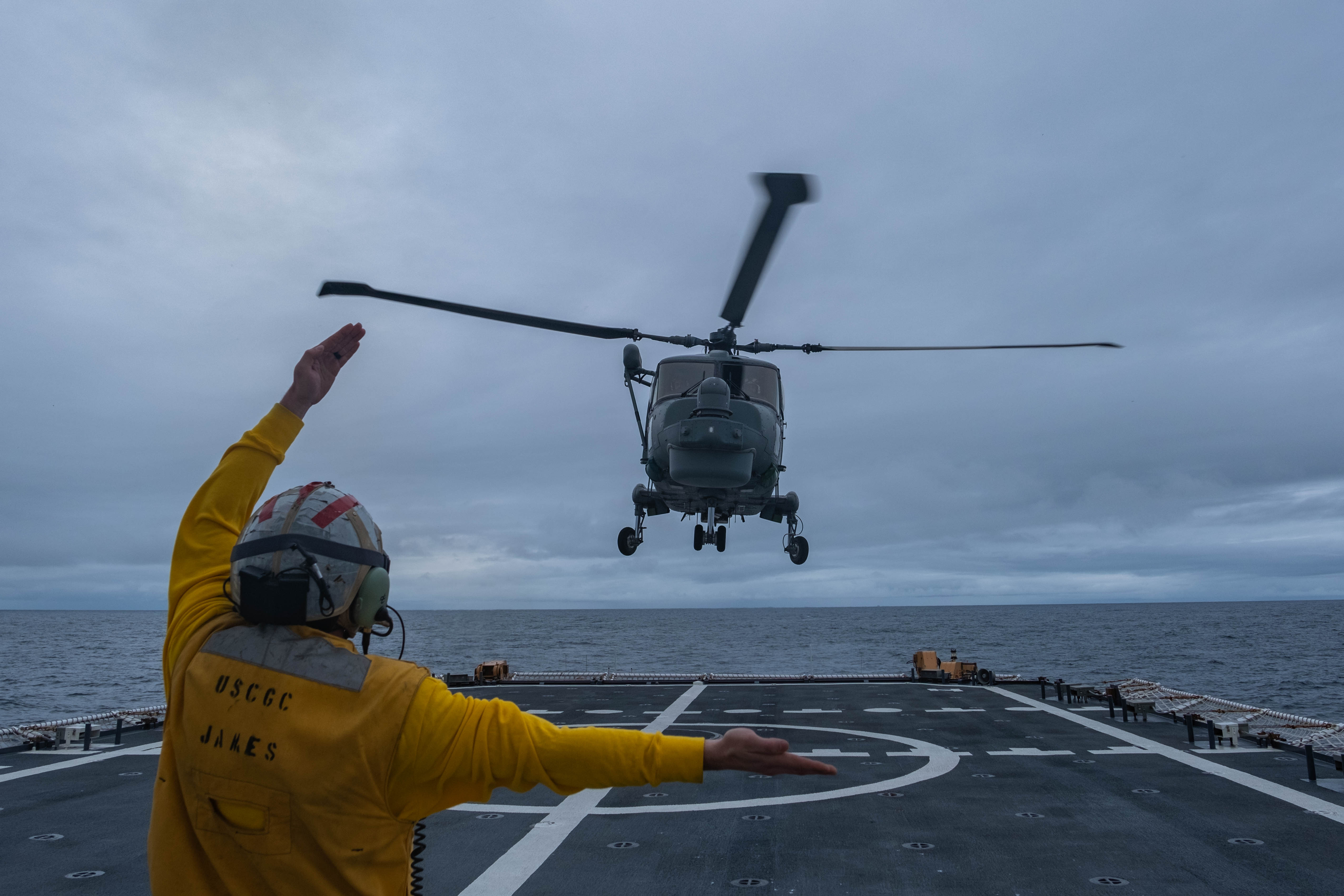 Coast Guard Cutter James returns home following South Atlantic Ocean ...