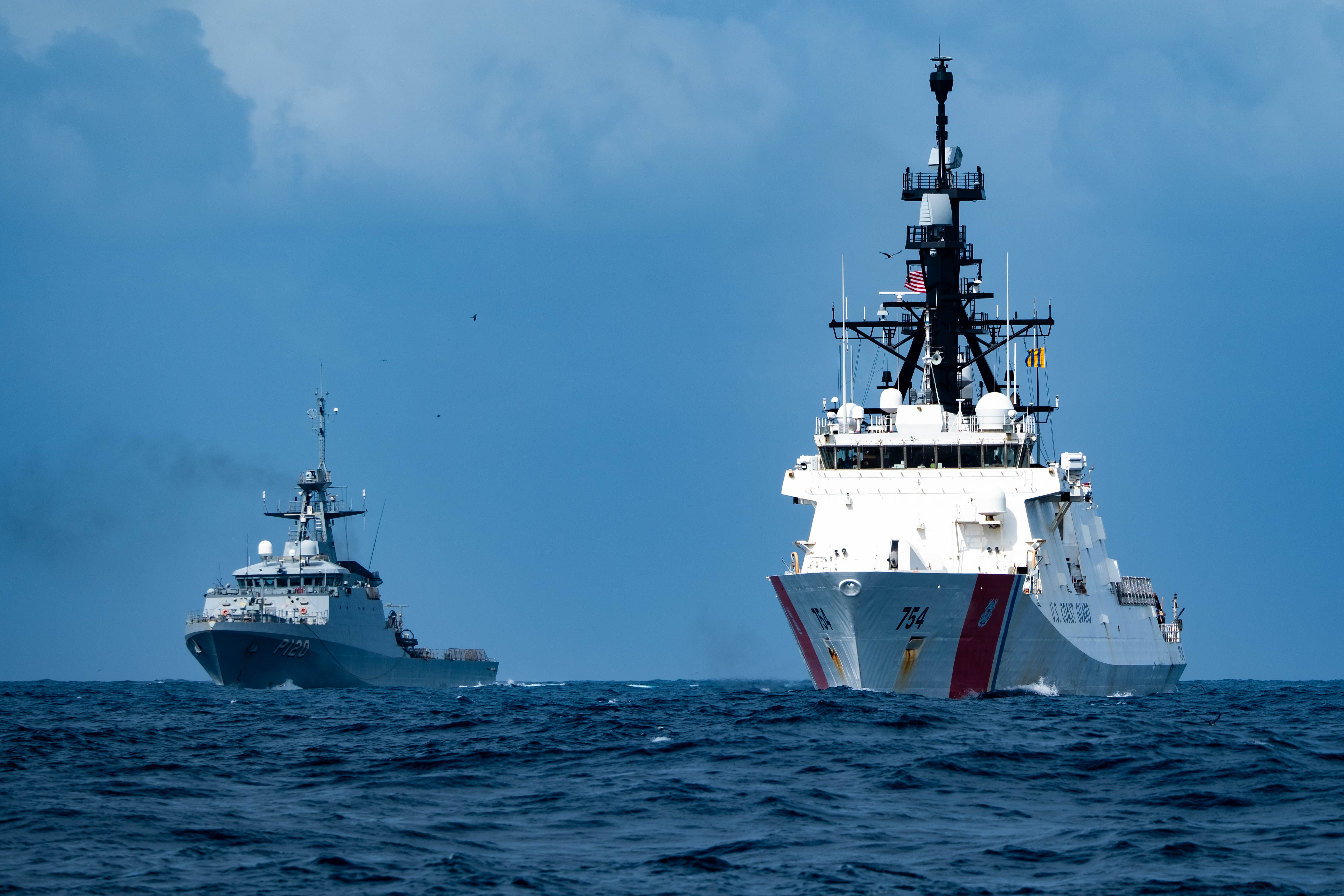 Coast Guard Cutter James returns home following South Atlantic Ocean ...