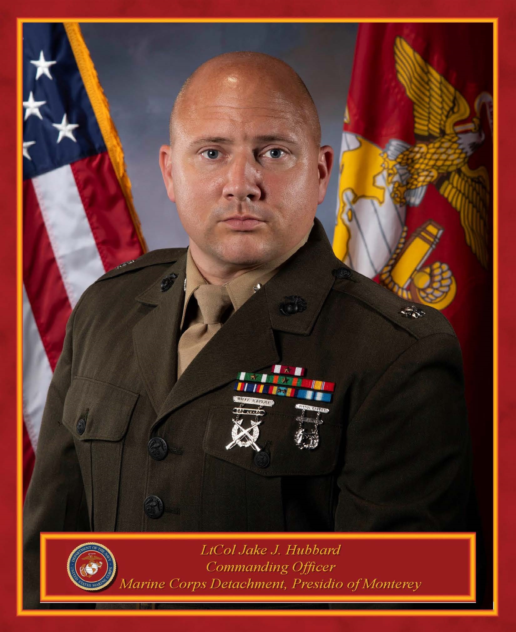 Lieutenant Colonel Jake J. "SAC" Hubbard > Marine Corps Communications ...
