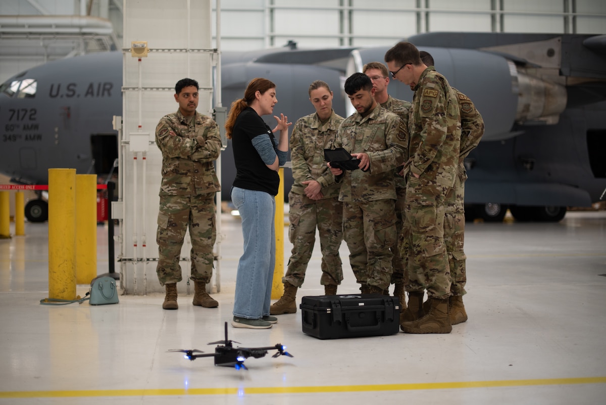 60th MXG spearheads new drone aircraft inspection program > Travis Air ...