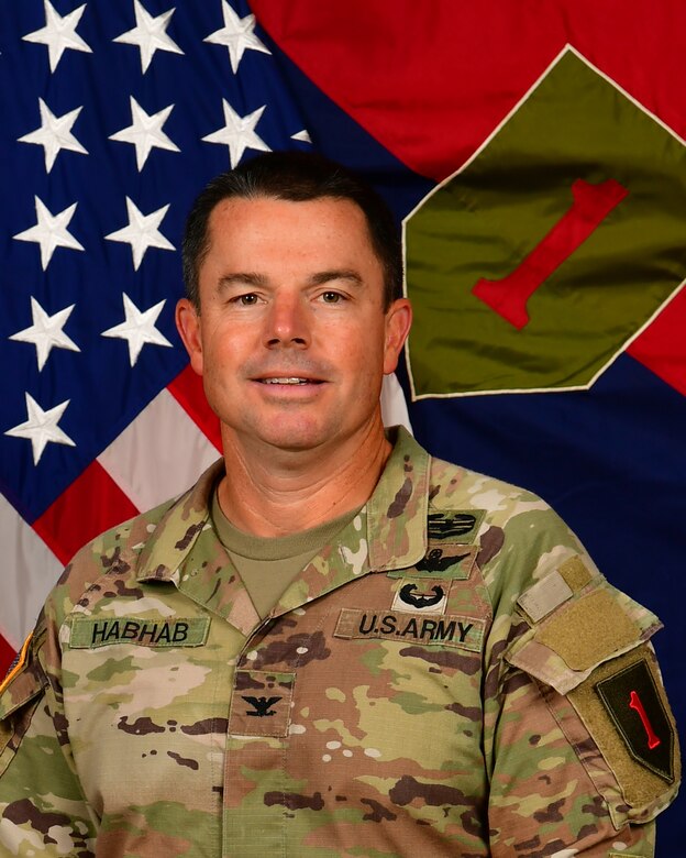 COL Travis Habhab > 1st Infantry Division > Leadership Display