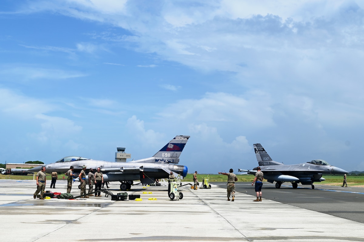 169th Fighter Wing conquers Exercise Caribbean Fox, mastering Agile ...