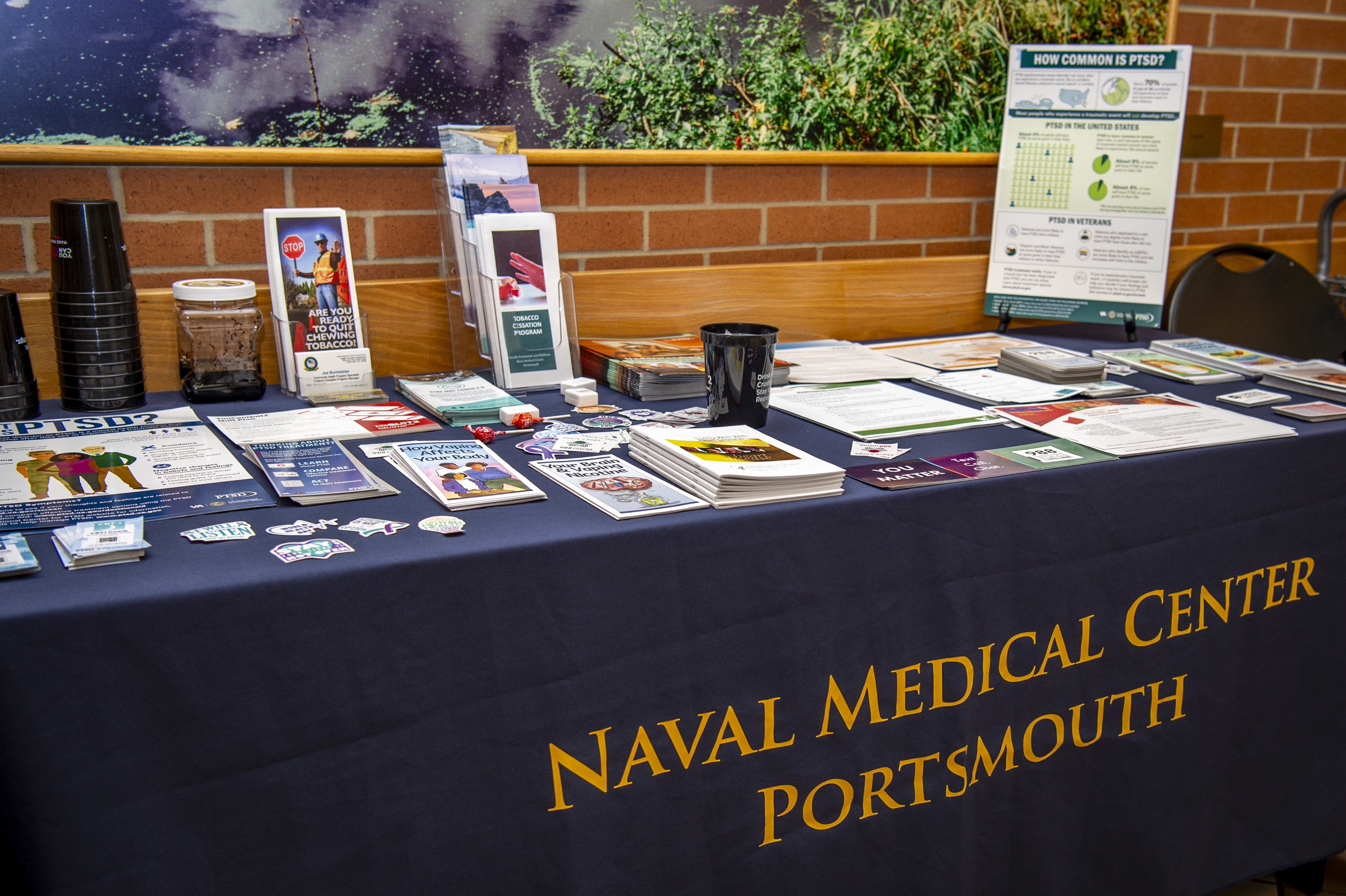 NMCP RESILIENCE TEAM HOSTS WELLNESS FAIR > Navy Medicine > News Article