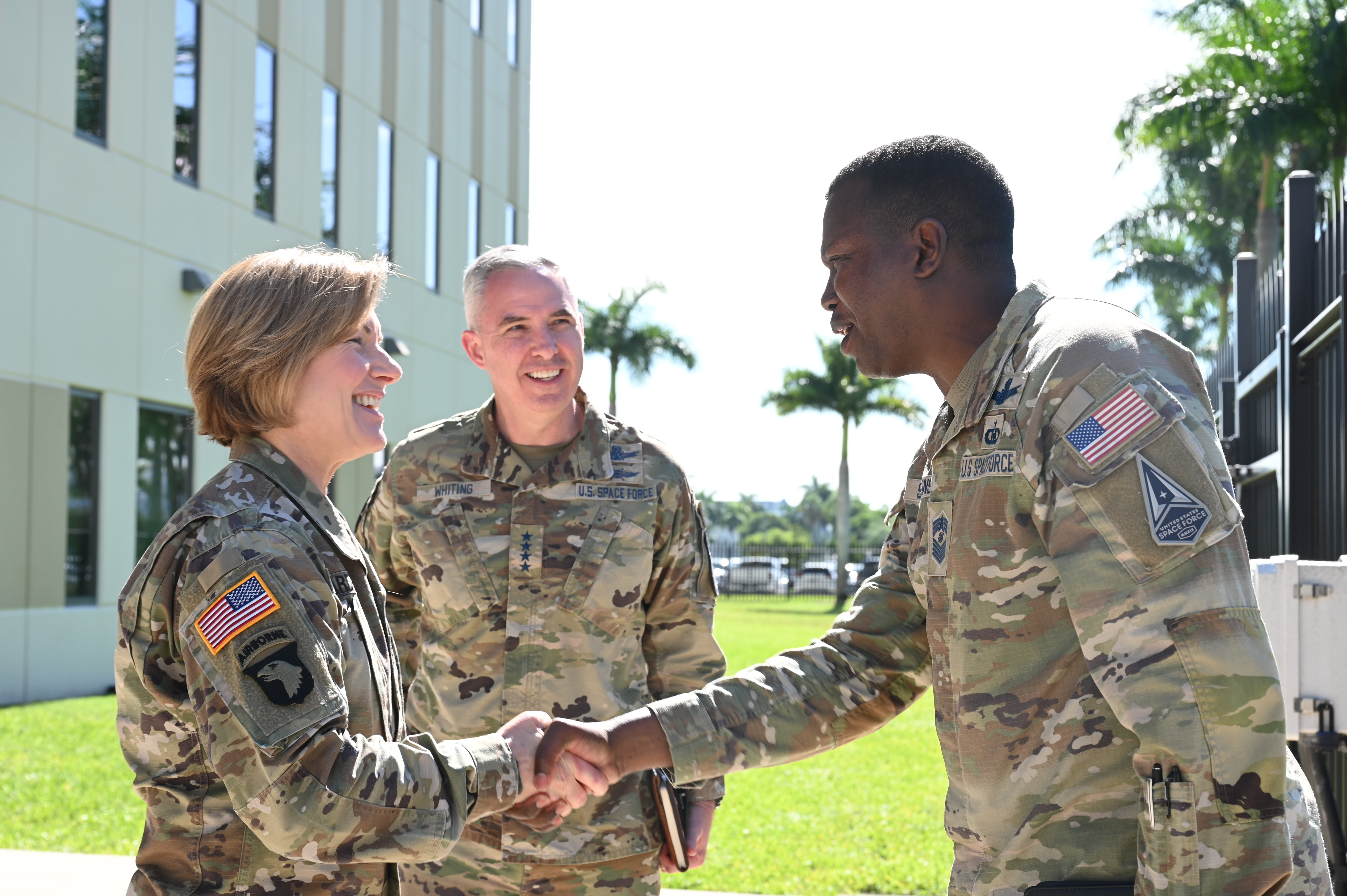 SPACECOM Commander Visits SOUTHCOM