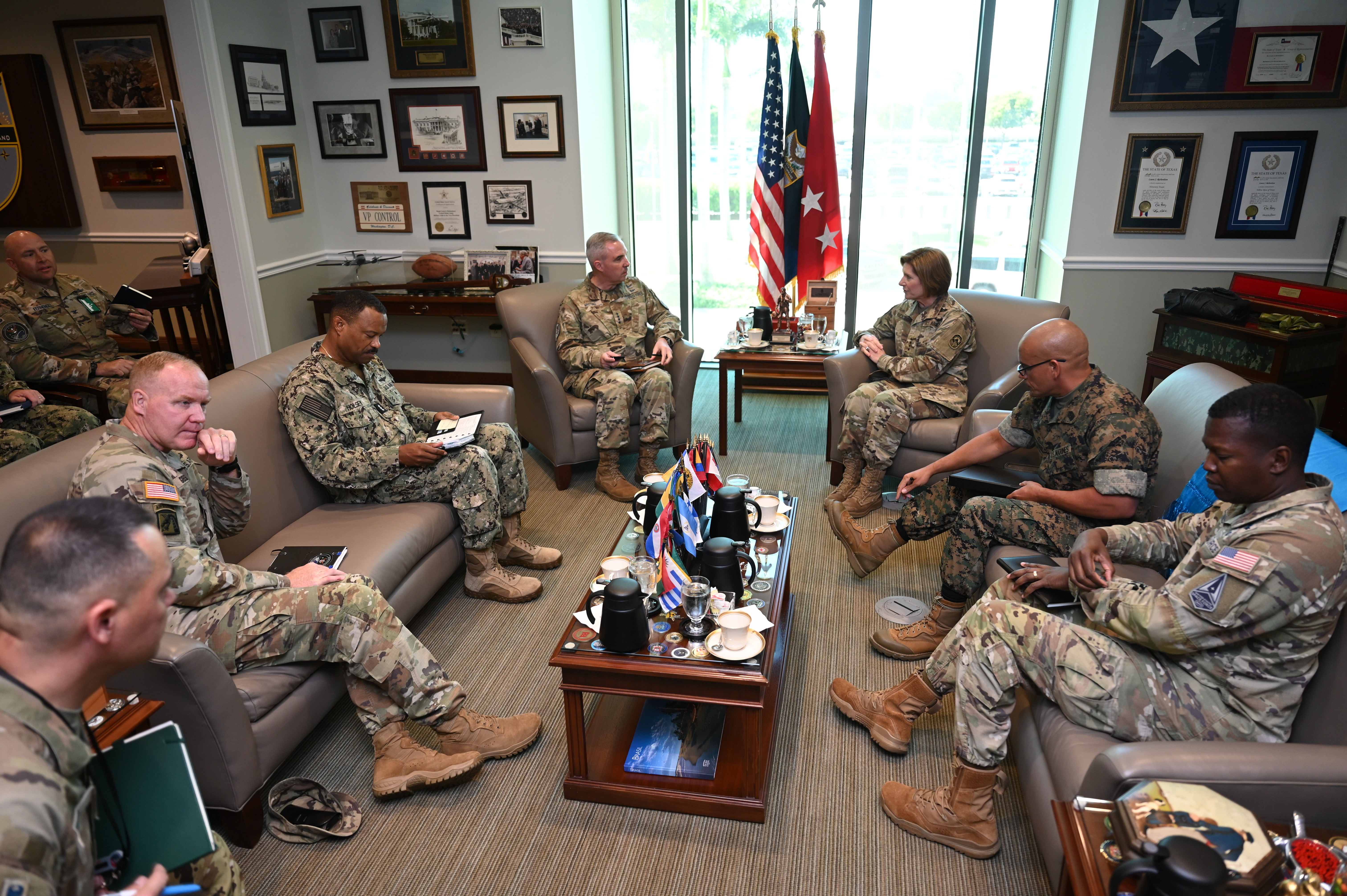 SPACECOM Commander Visits SOUTHCOM