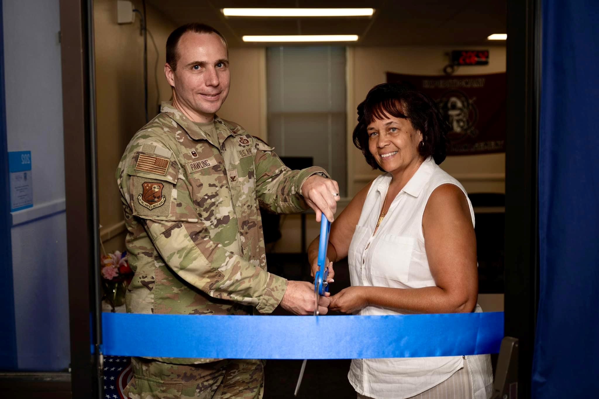 Air Force Manpower Analysis Agency dedicates training room > Joint Base ...