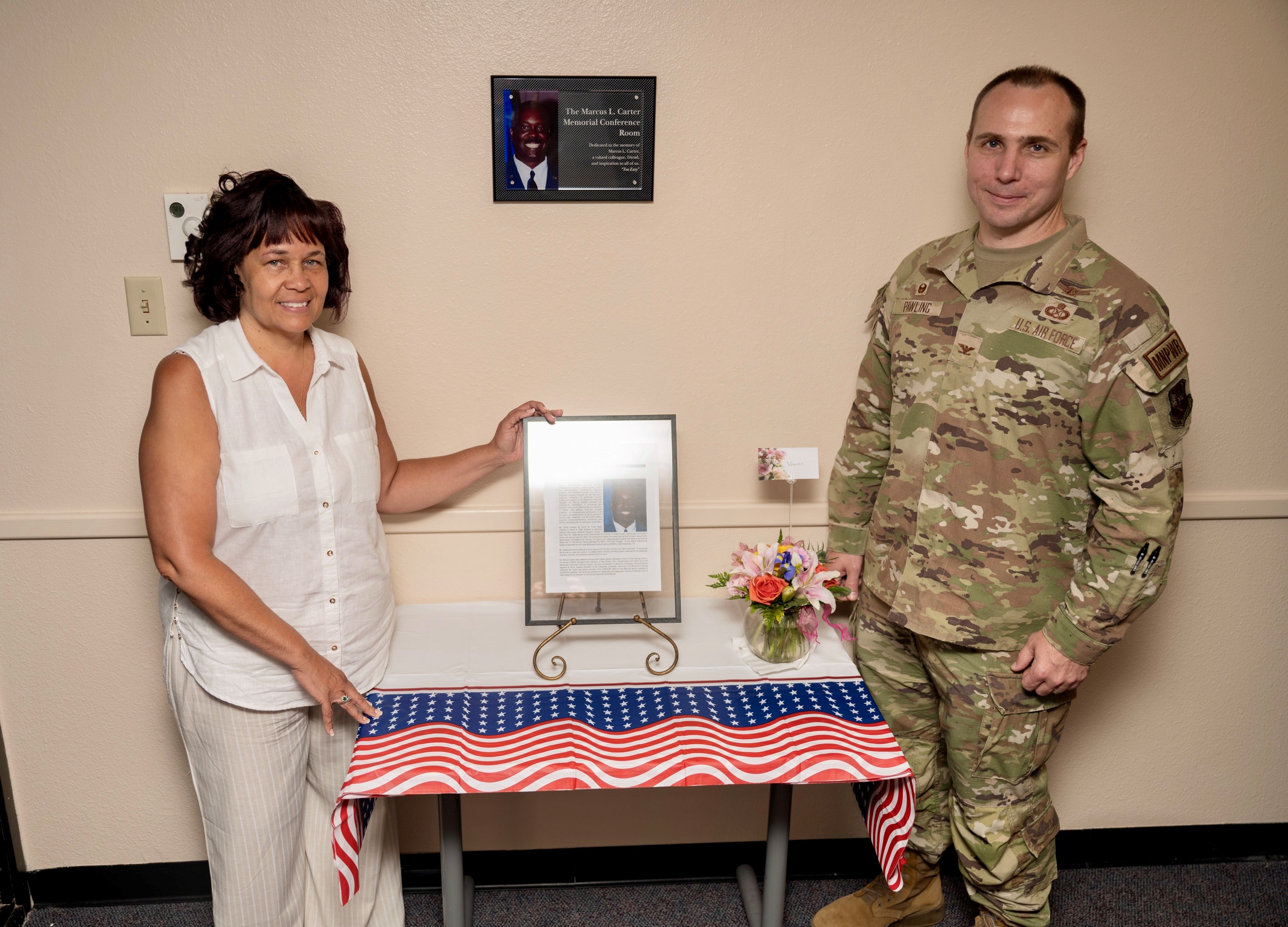 Air Force Manpower Analysis Agency dedicates training room > Joint Base ...