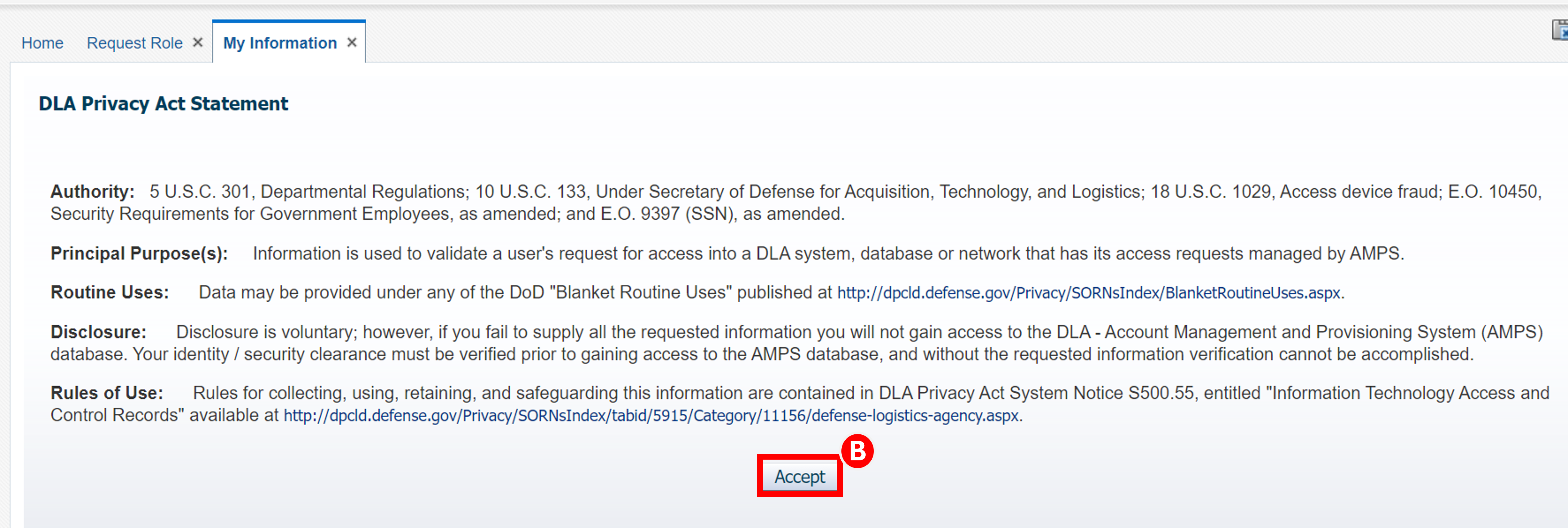Accessing and Opening the Hazardous Material Management System ...