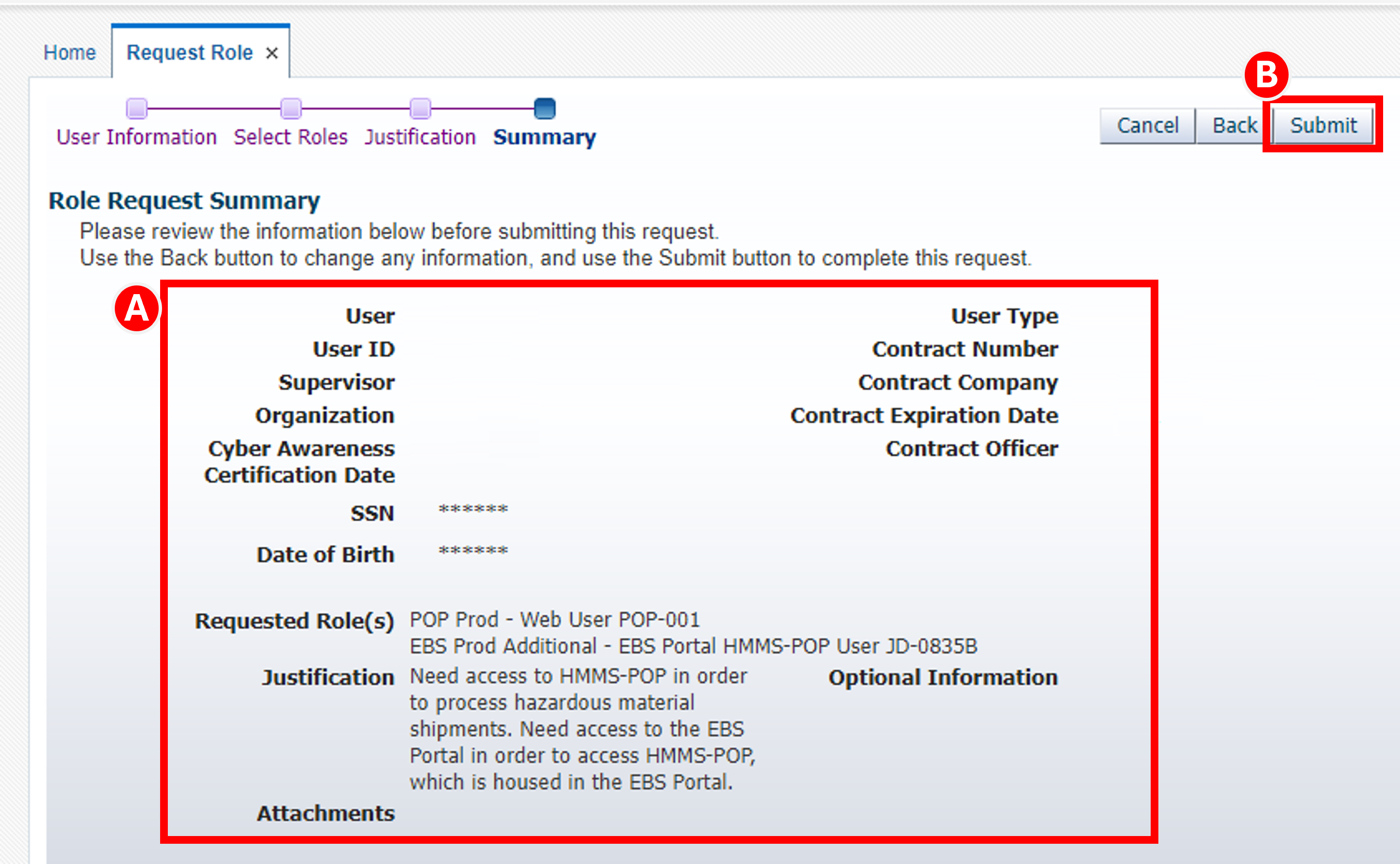Accessing and Opening the Hazardous Material Management System ...