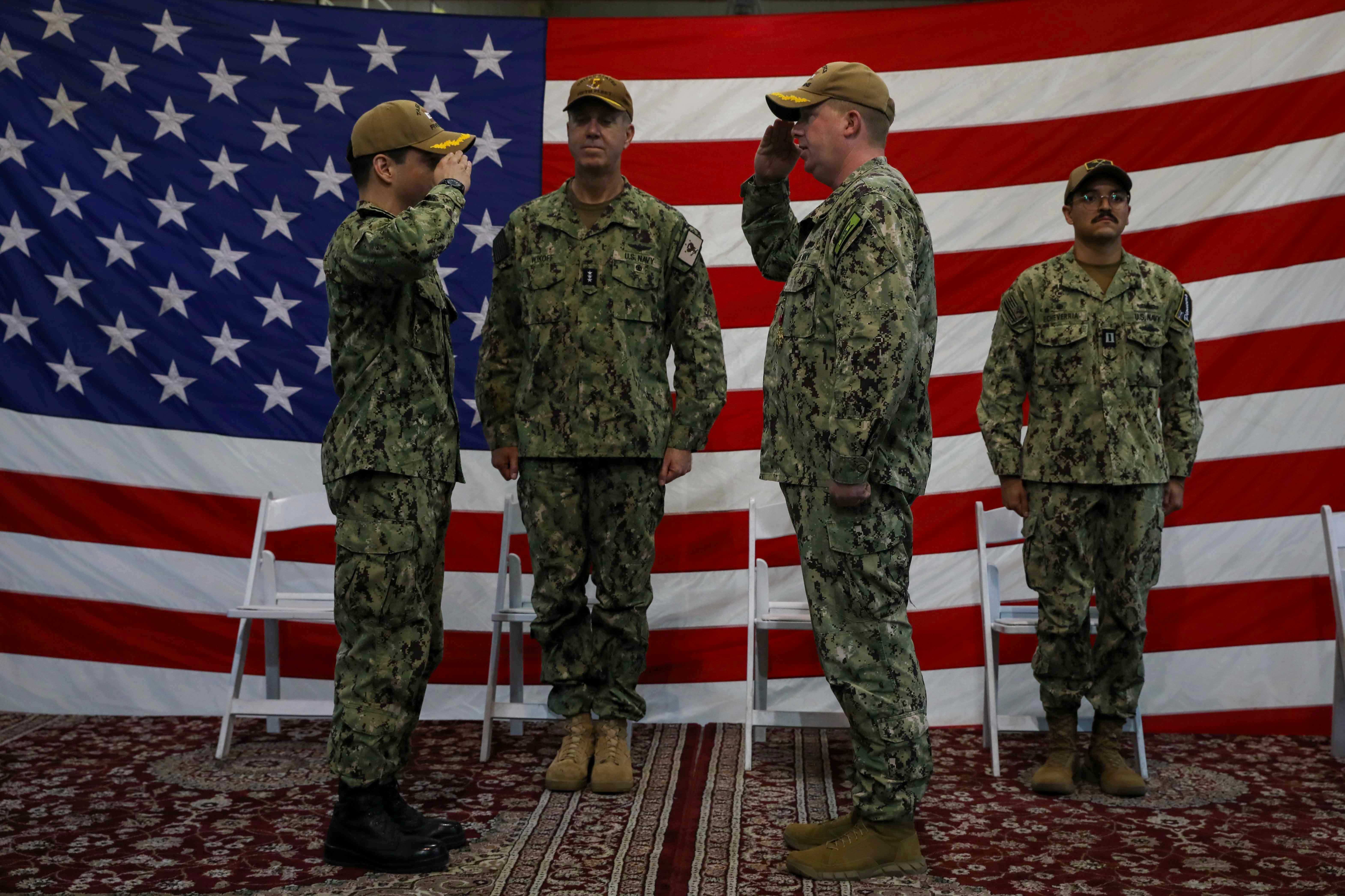 Task Force 59 Holds Change of Command Ceremony > United States Navy ...