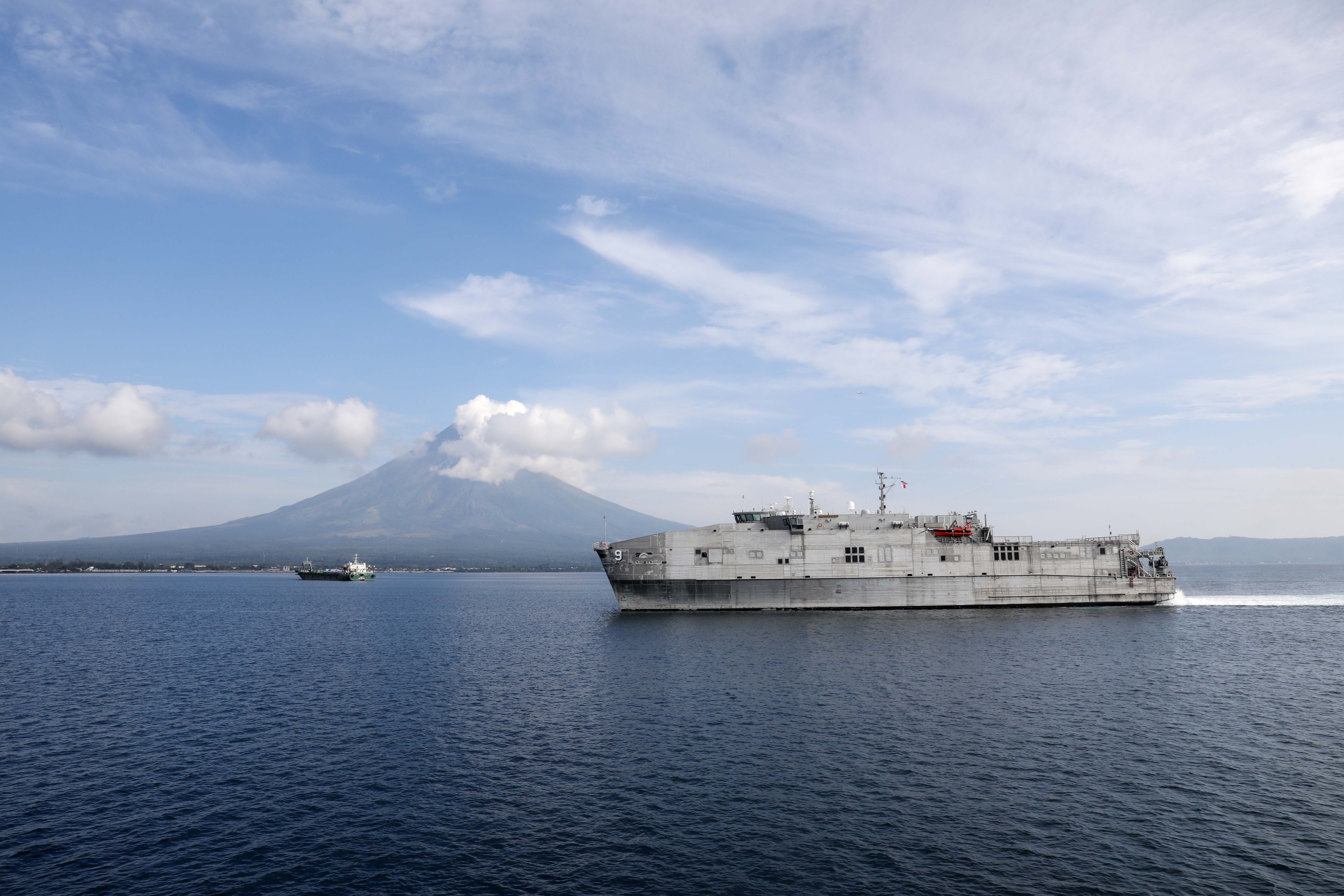 USNS City of Bismarck Arrives at the Port of Legazpi for Pacific ...
